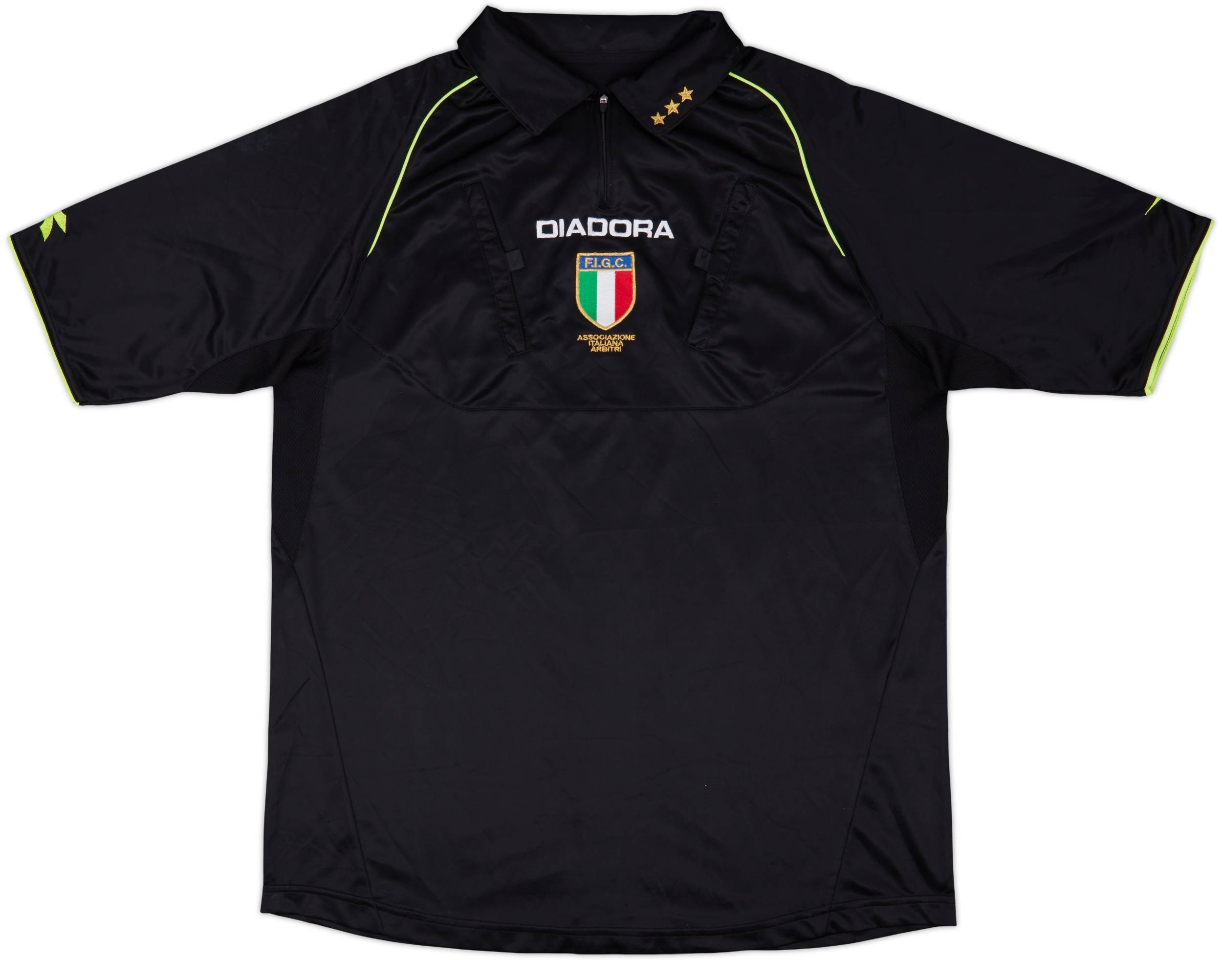 2006-07 Italy Diadora Referee Shirt - 9/10 - (XL)