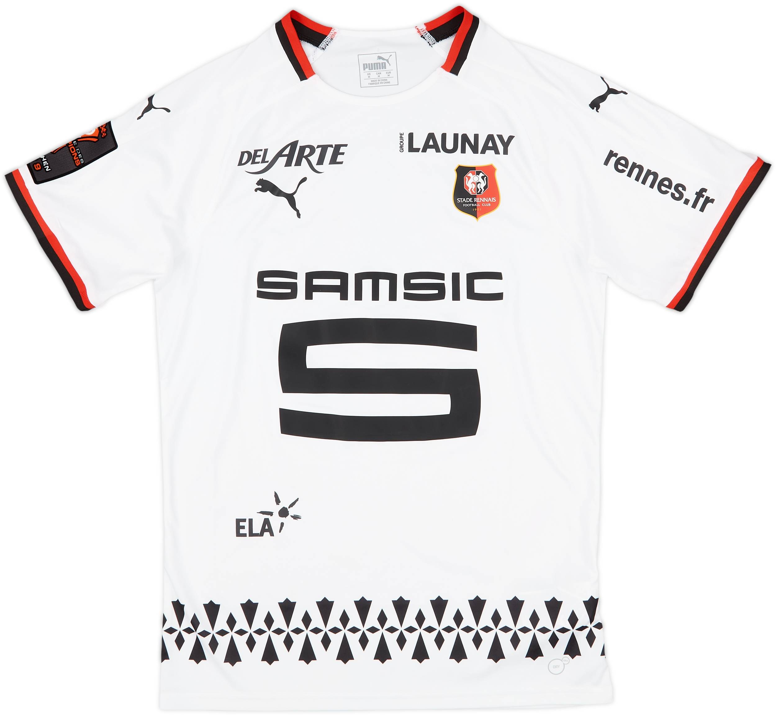 2019-20 Stade Rennais Player Issue Third Shirt - 7/10 - (M)