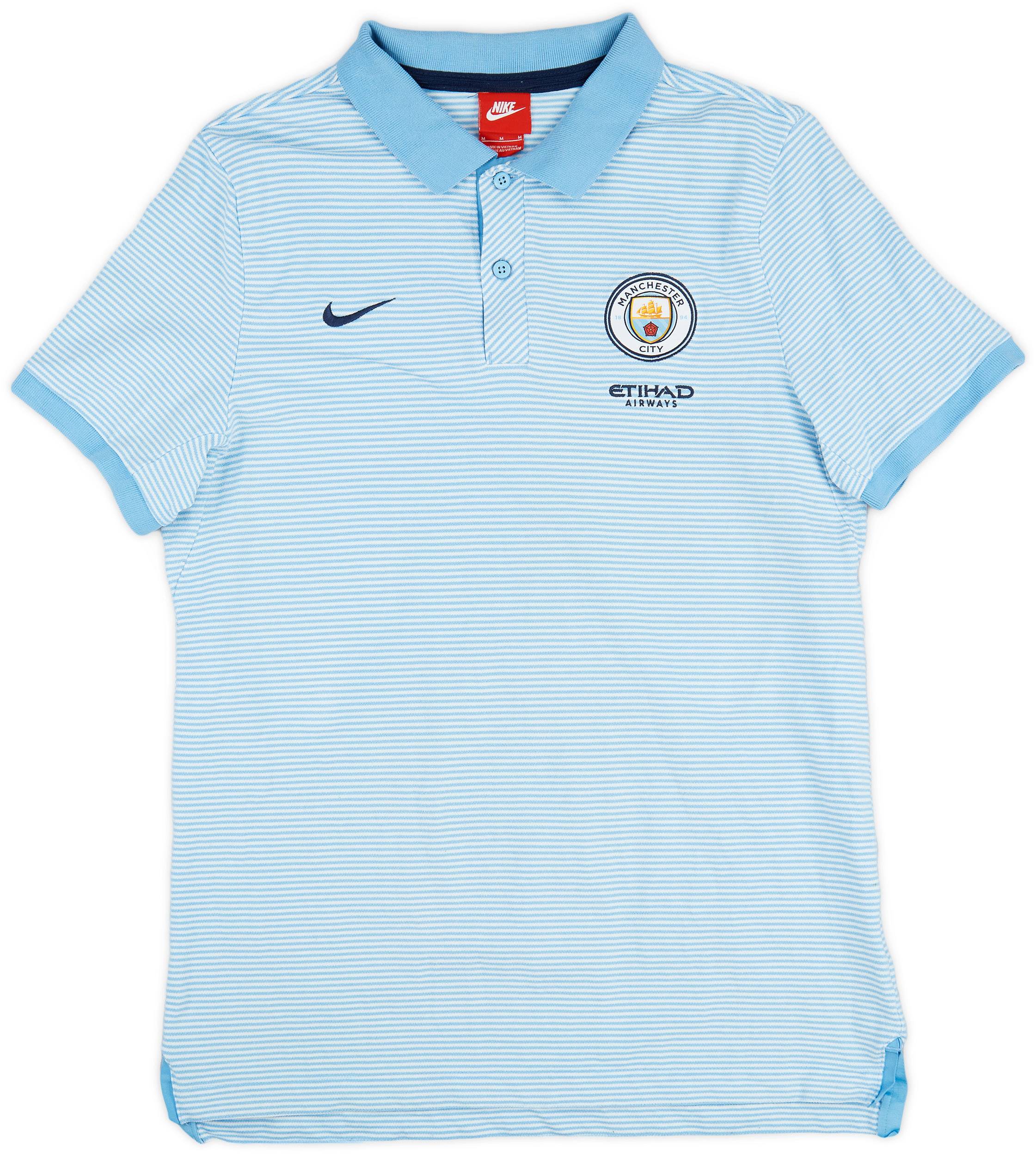 2016-17 Manchester City Nike Polo Shirt - 9/10 - (M)