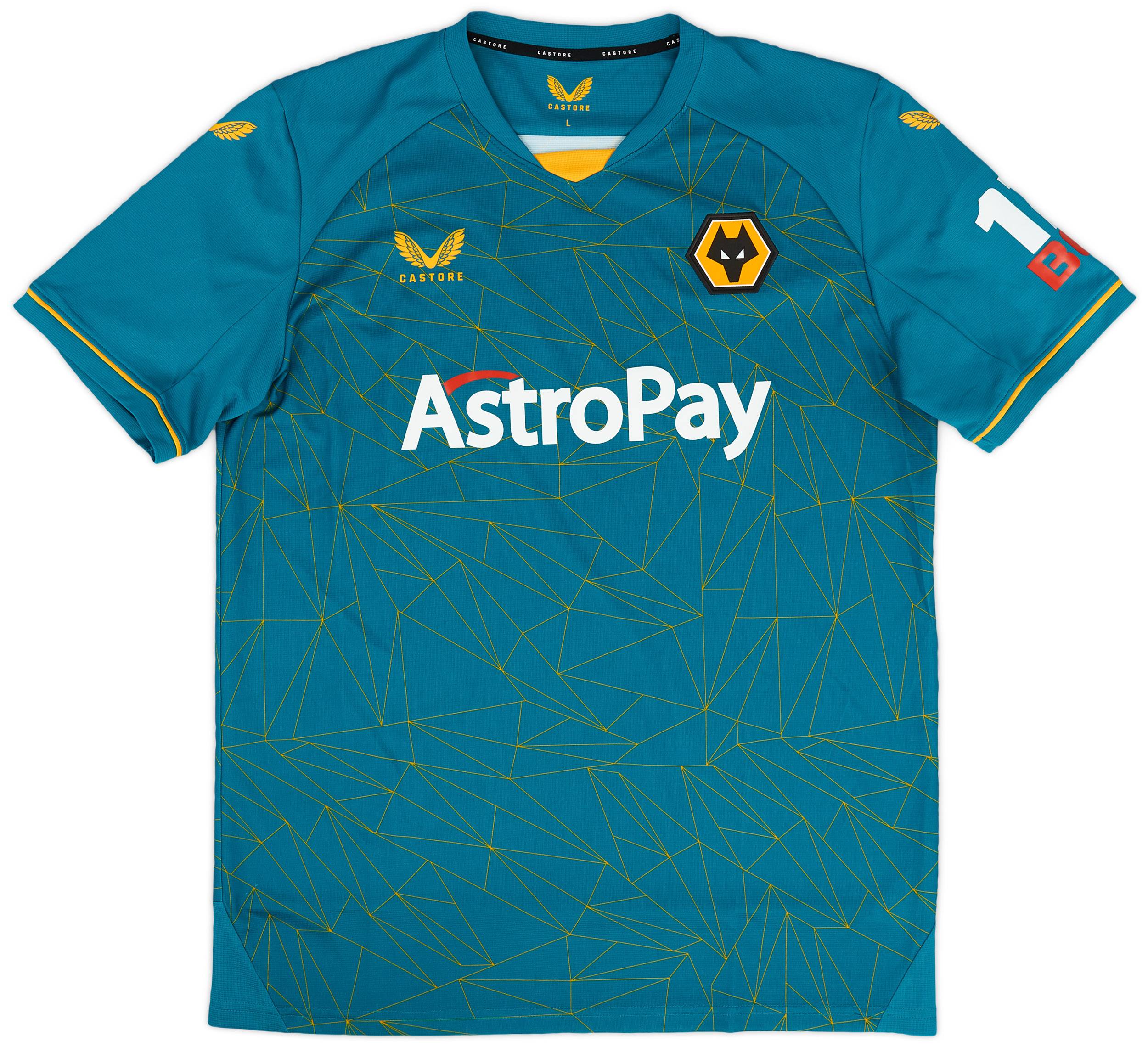 2022-23 Wolves Away Shirt - 10/10 - (L)