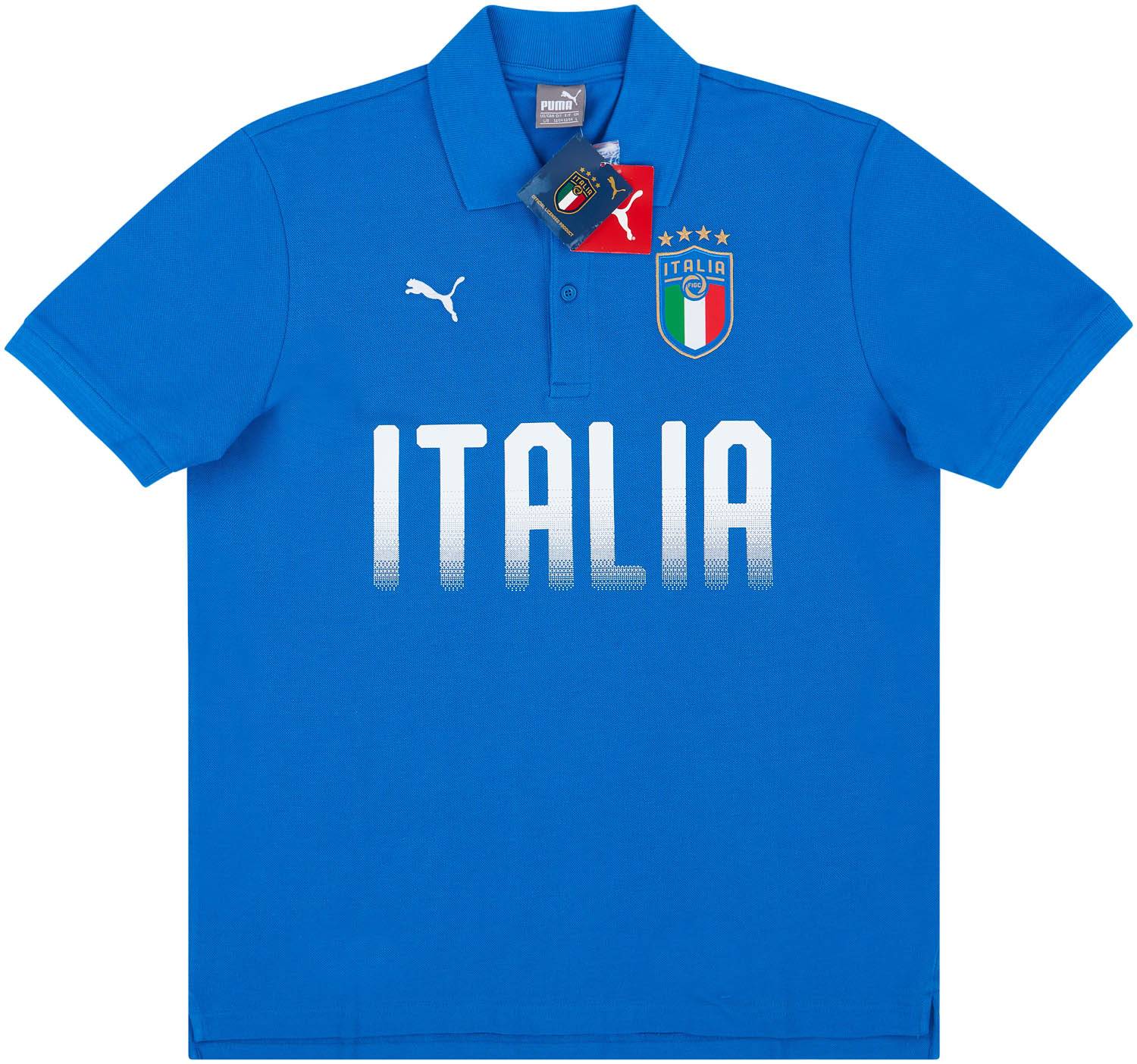 2018-19 Italy Puma Polo T-Shirt - NEW