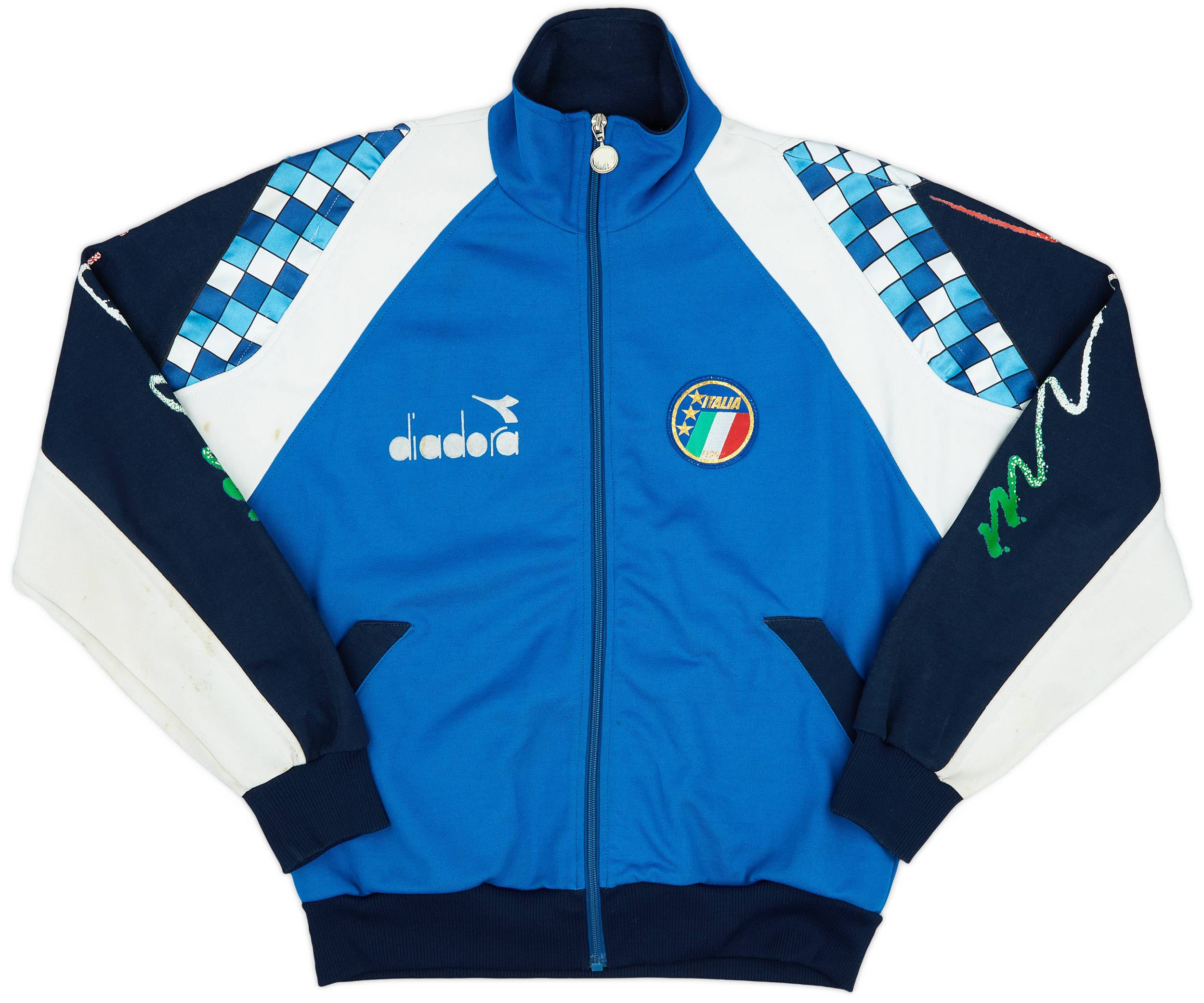 1990 Italy Diadora Track Jacket - 6/10 - (XL)