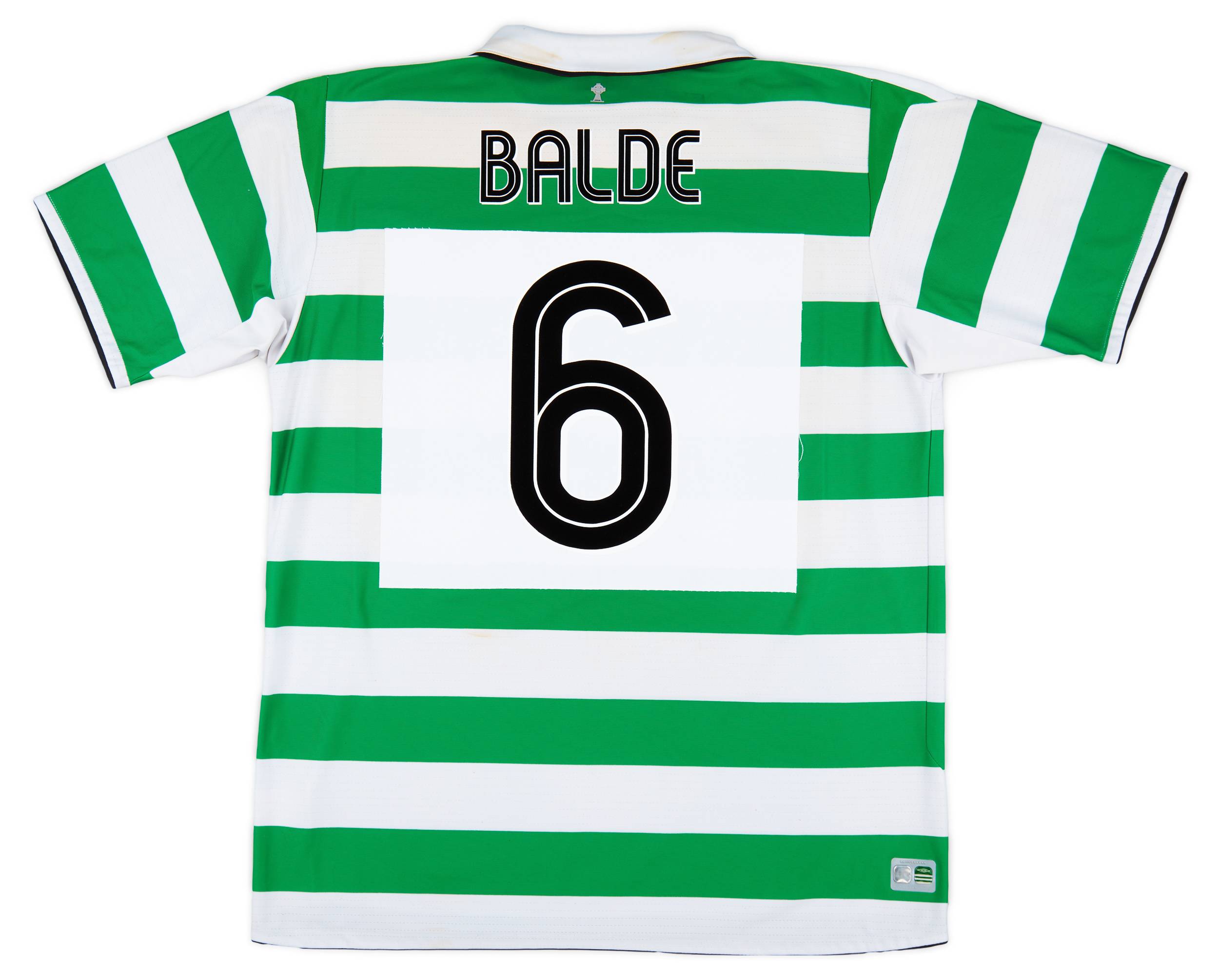 2004-05 Celtic Home Shirt Balde #6 - 5/10 - (XL)
