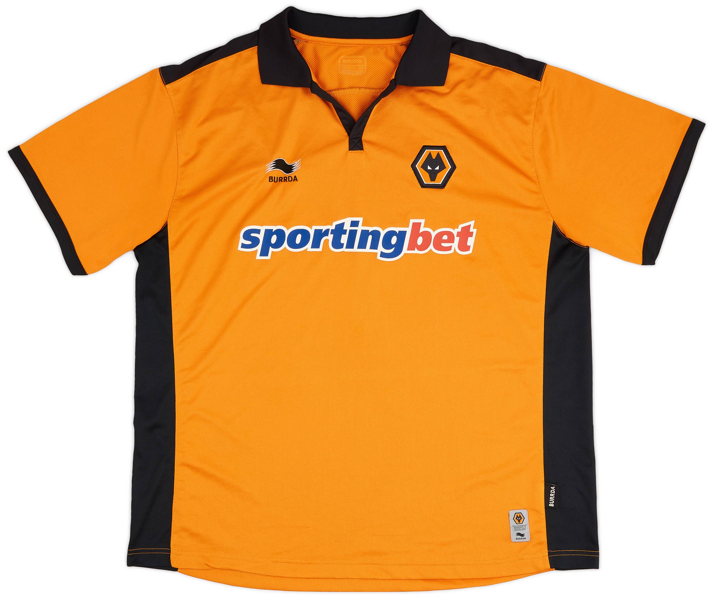 2010-11 Wolves Home Shirt - 9/10 - (XL)