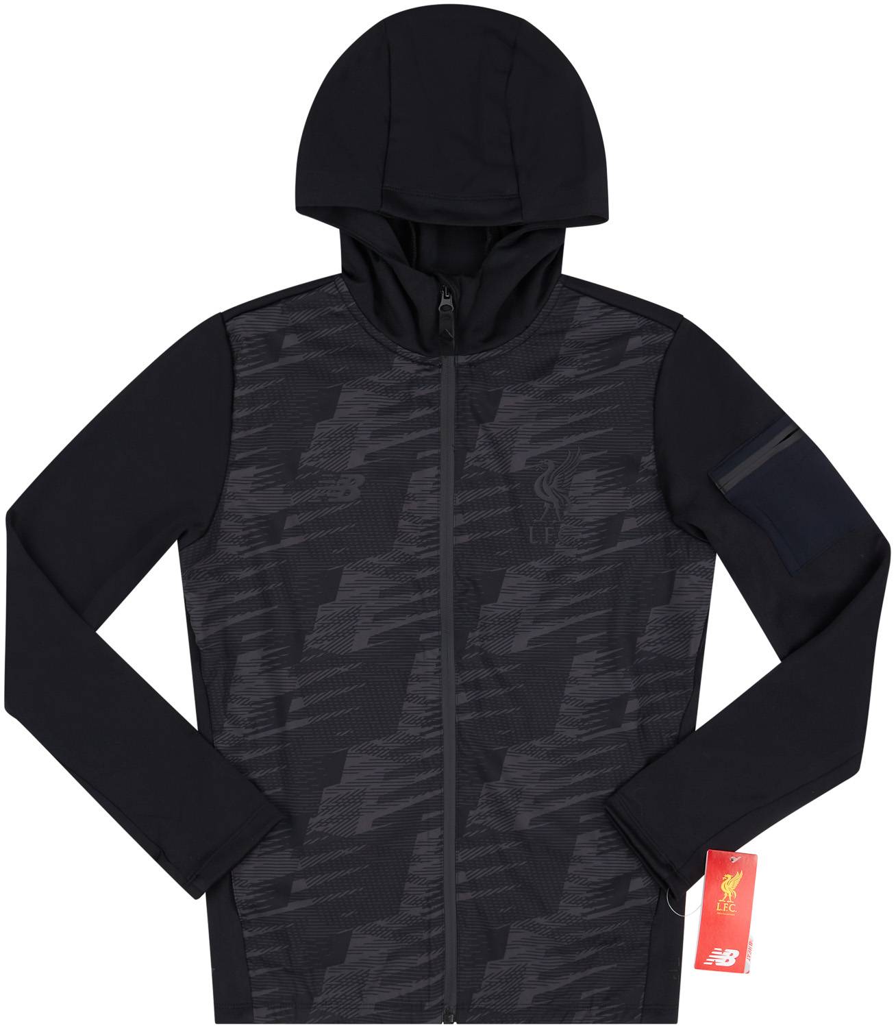 2019-20 Liverpool New Balance Hooded Jacket - NEW - (KIDS)