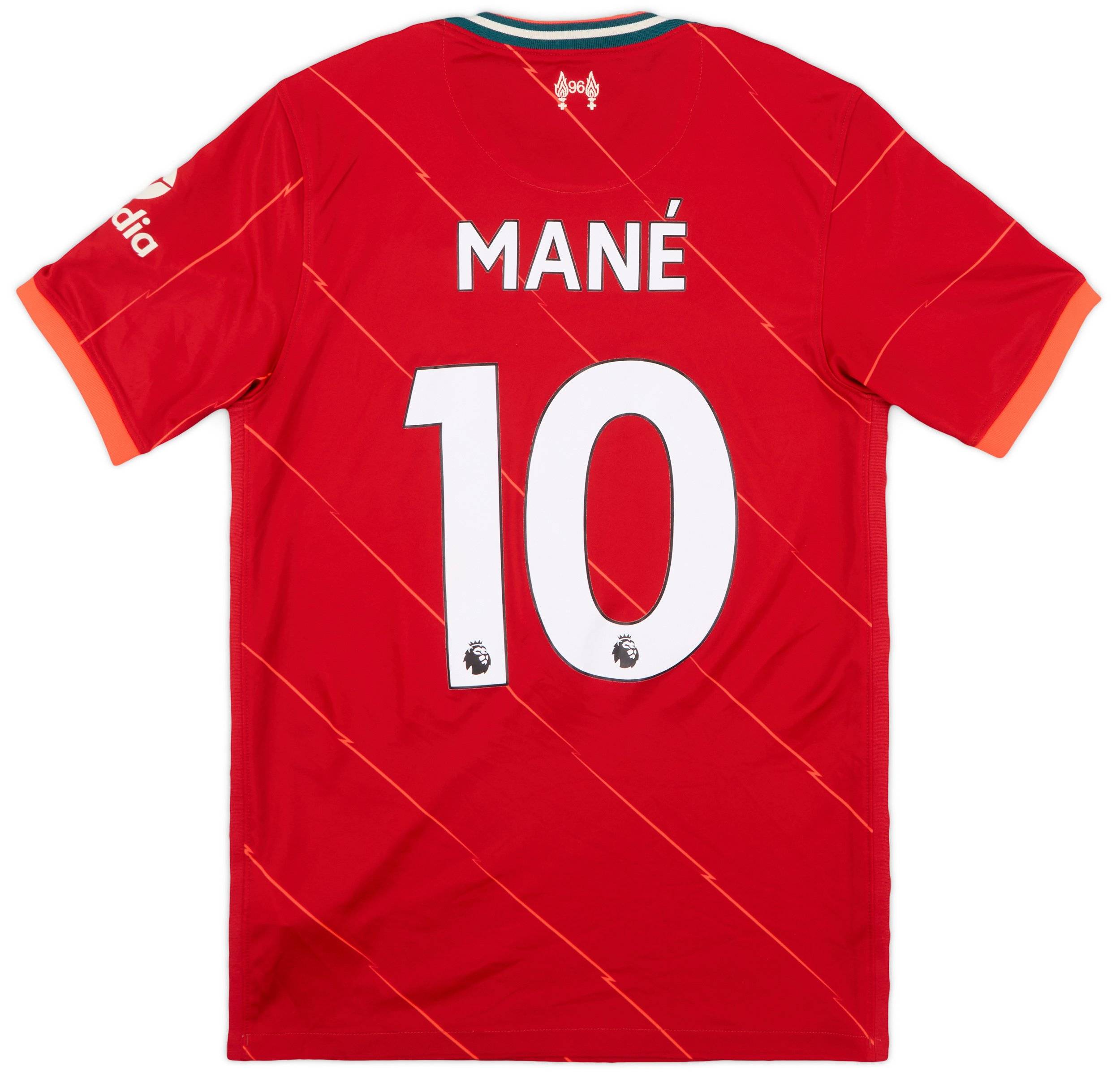 2021-22 Liverpool Home Shirt Mane #10