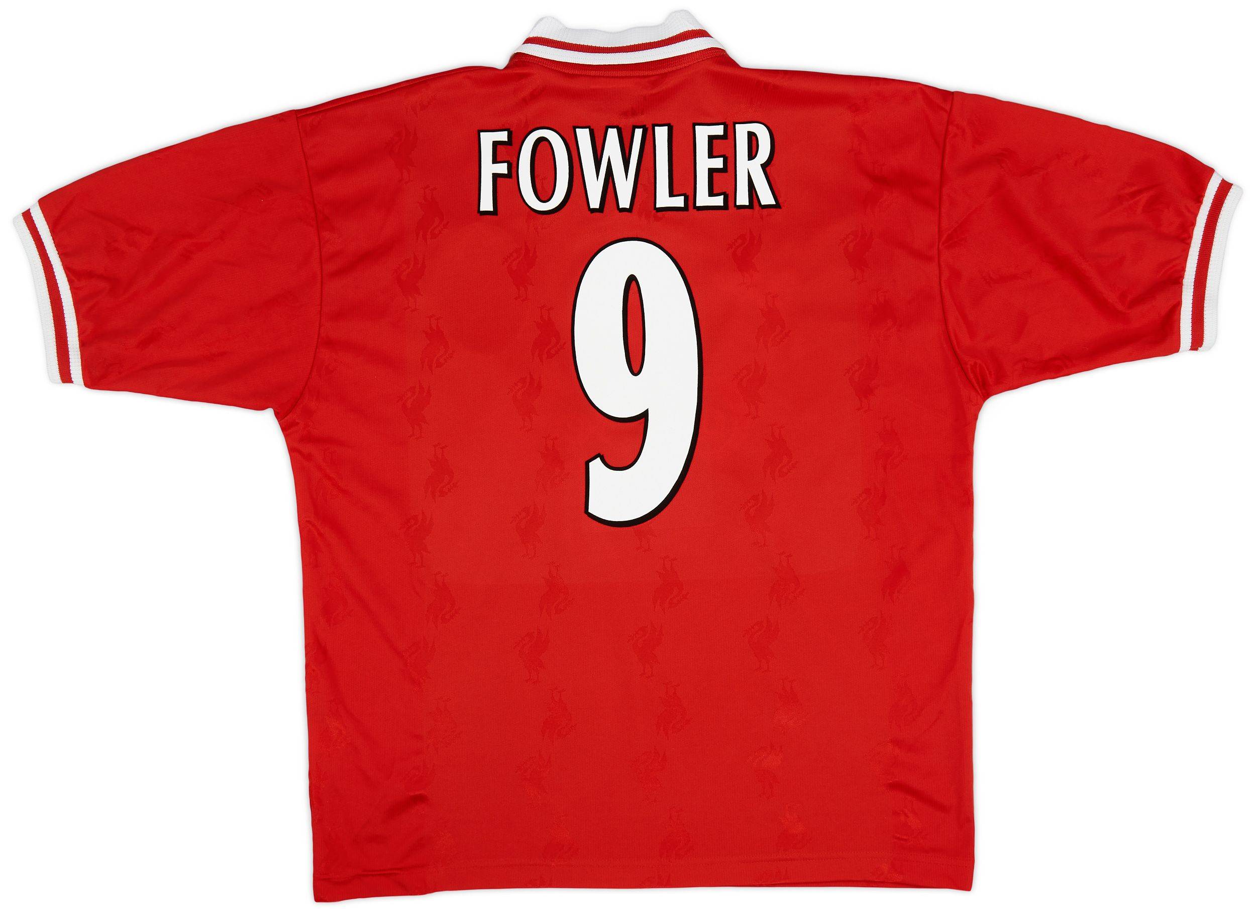 1996-98 Liverpool Home Shirt Fowler #9