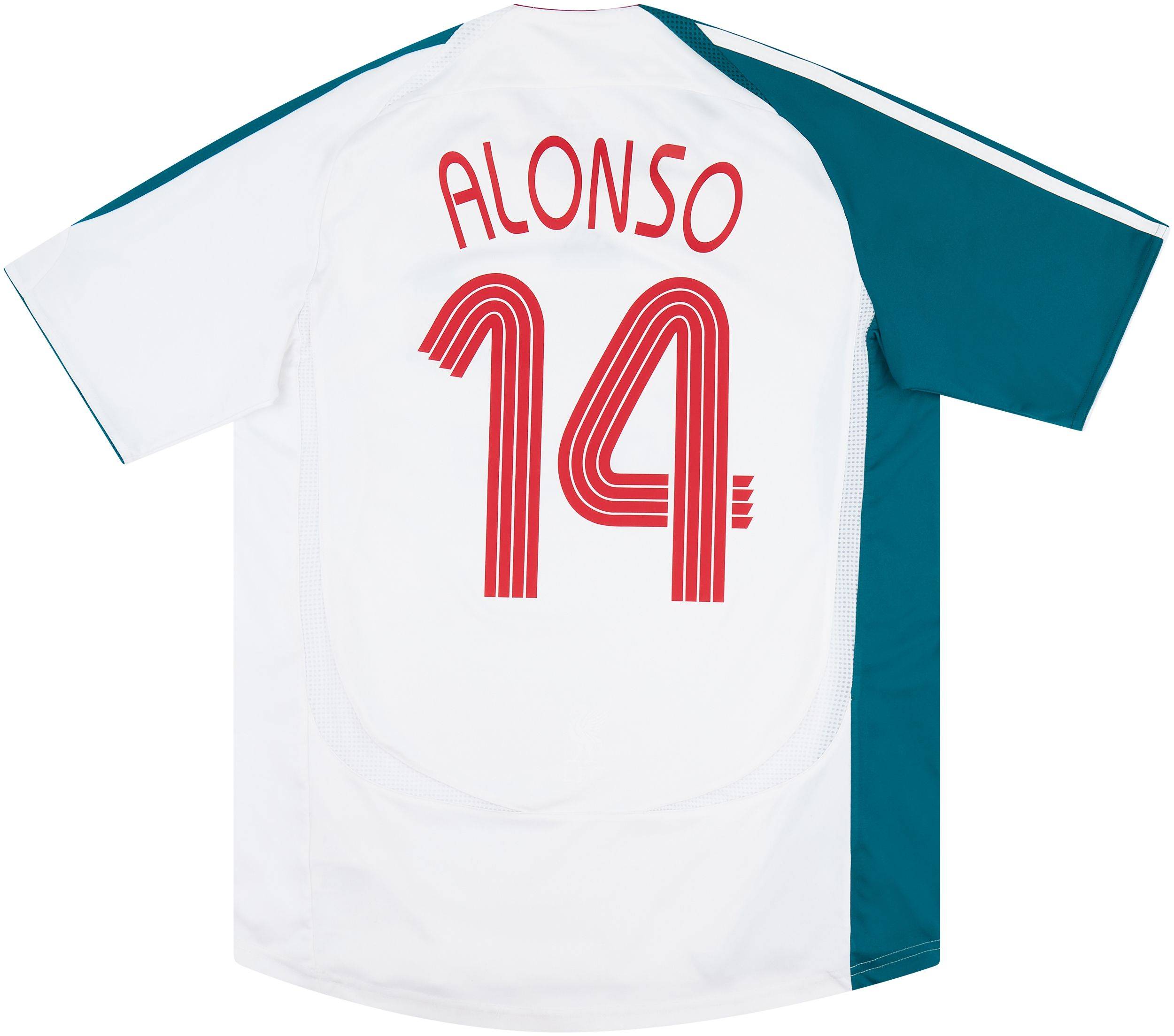 2006-07 Liverpool Third Shirt Alonso #14