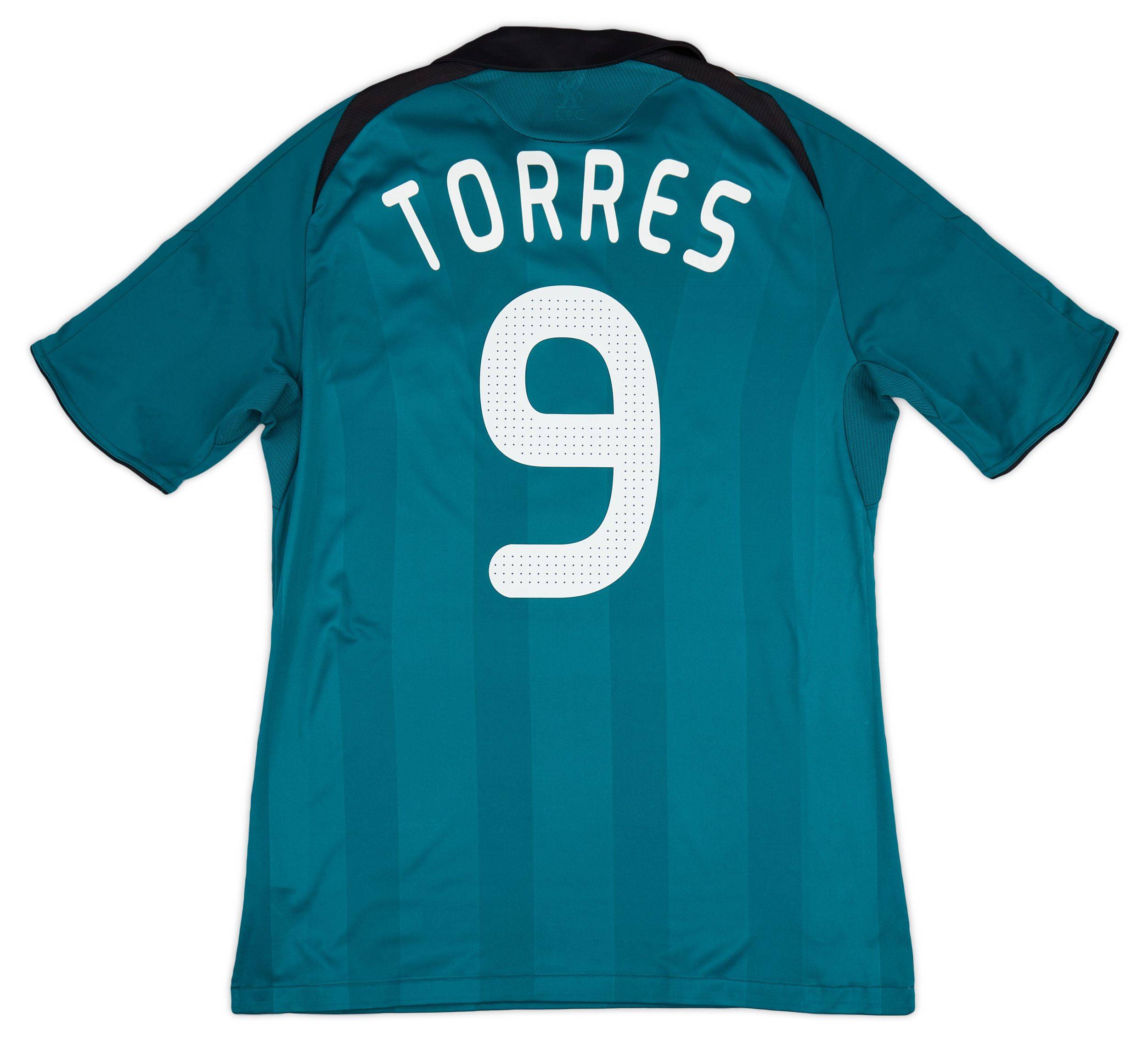 2008-09 Liverpool Third Shirt Torres #9