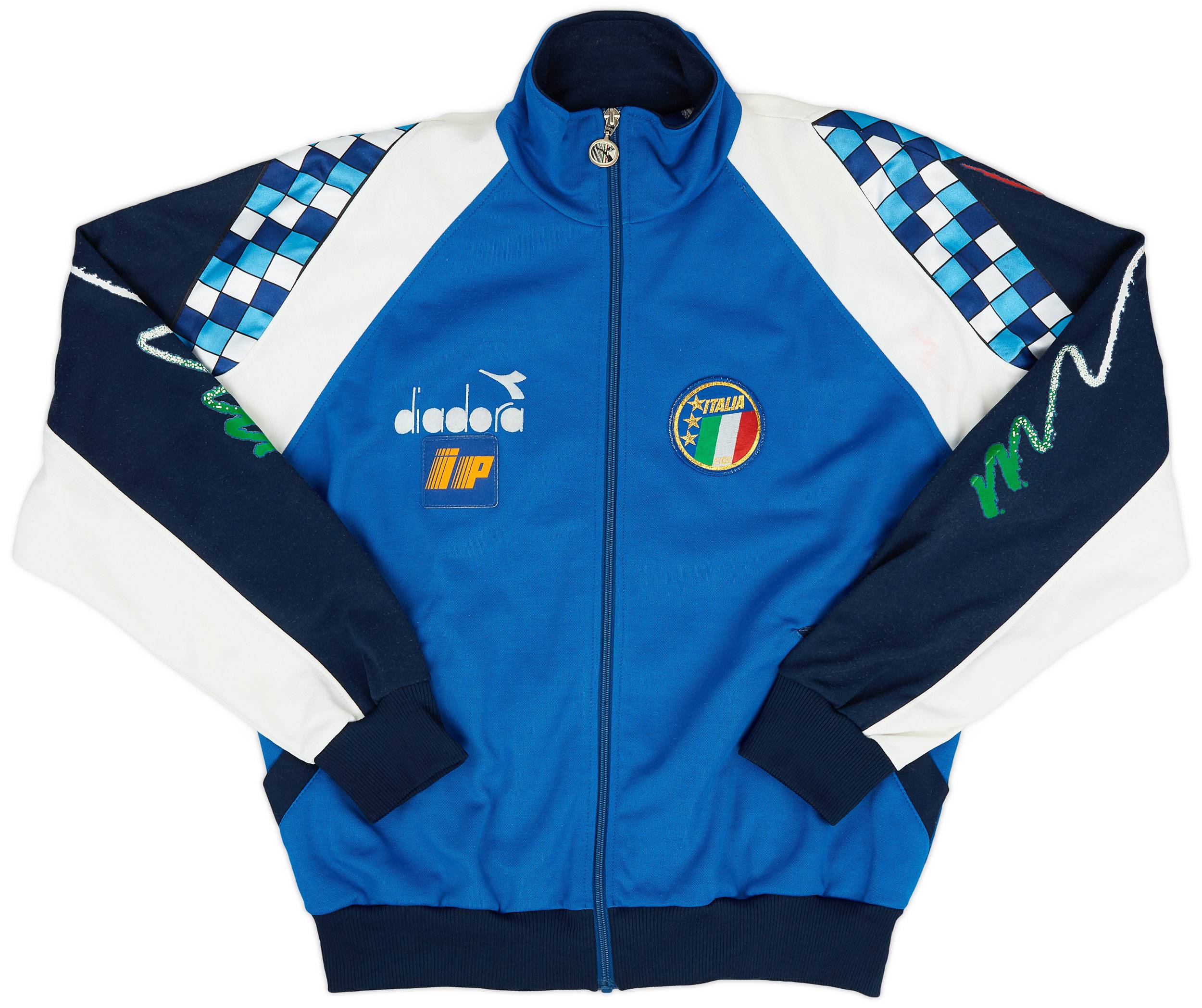 1990 Italy Diadora Track Jacket - 6/10 - (L)