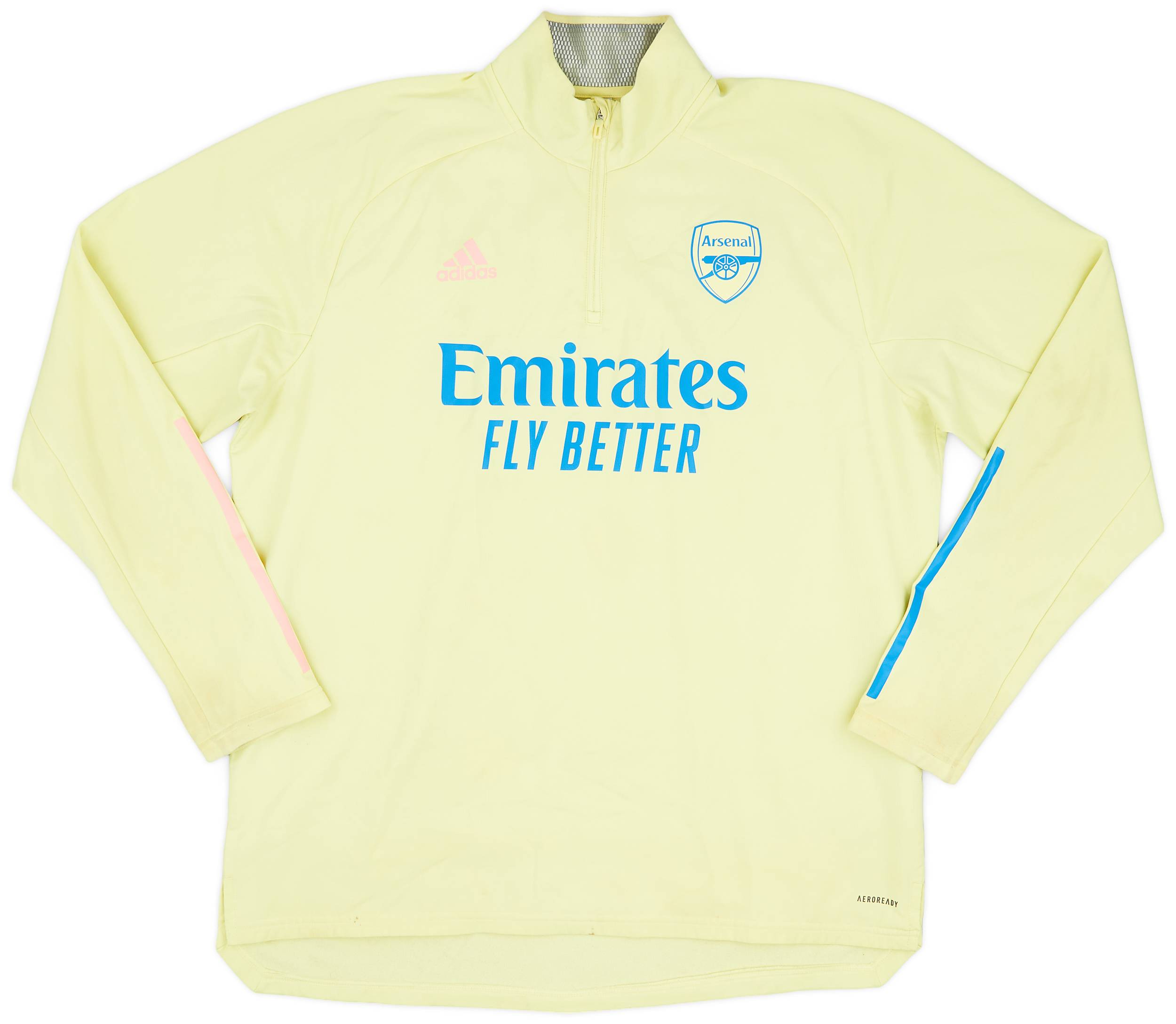 2020-21 Arsenal adidas 1/4 Zip Training Top - 6/10 - (XL)
