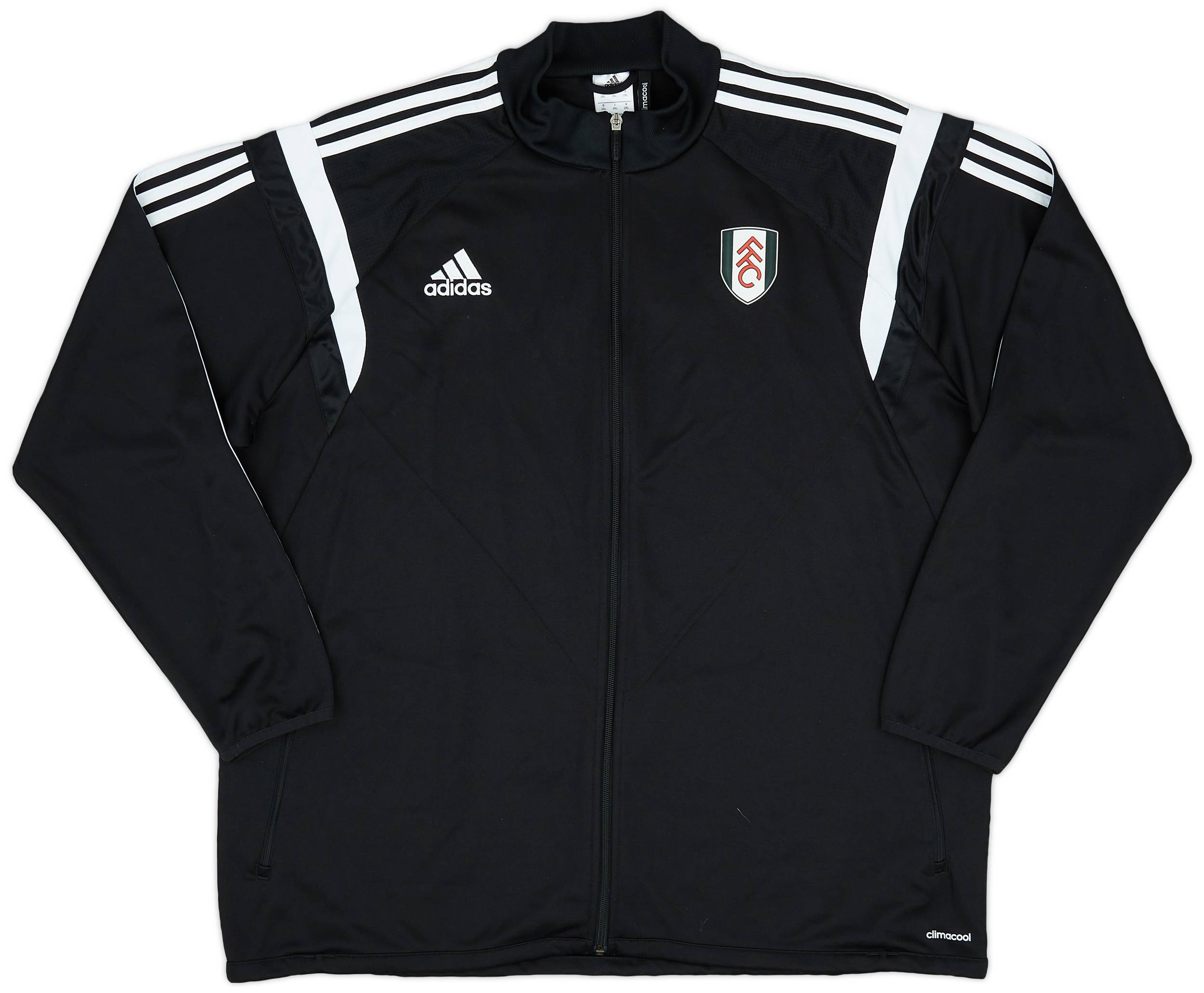 2014-15 Fulham adidas Track Jacket - 7/10 - (XXL)