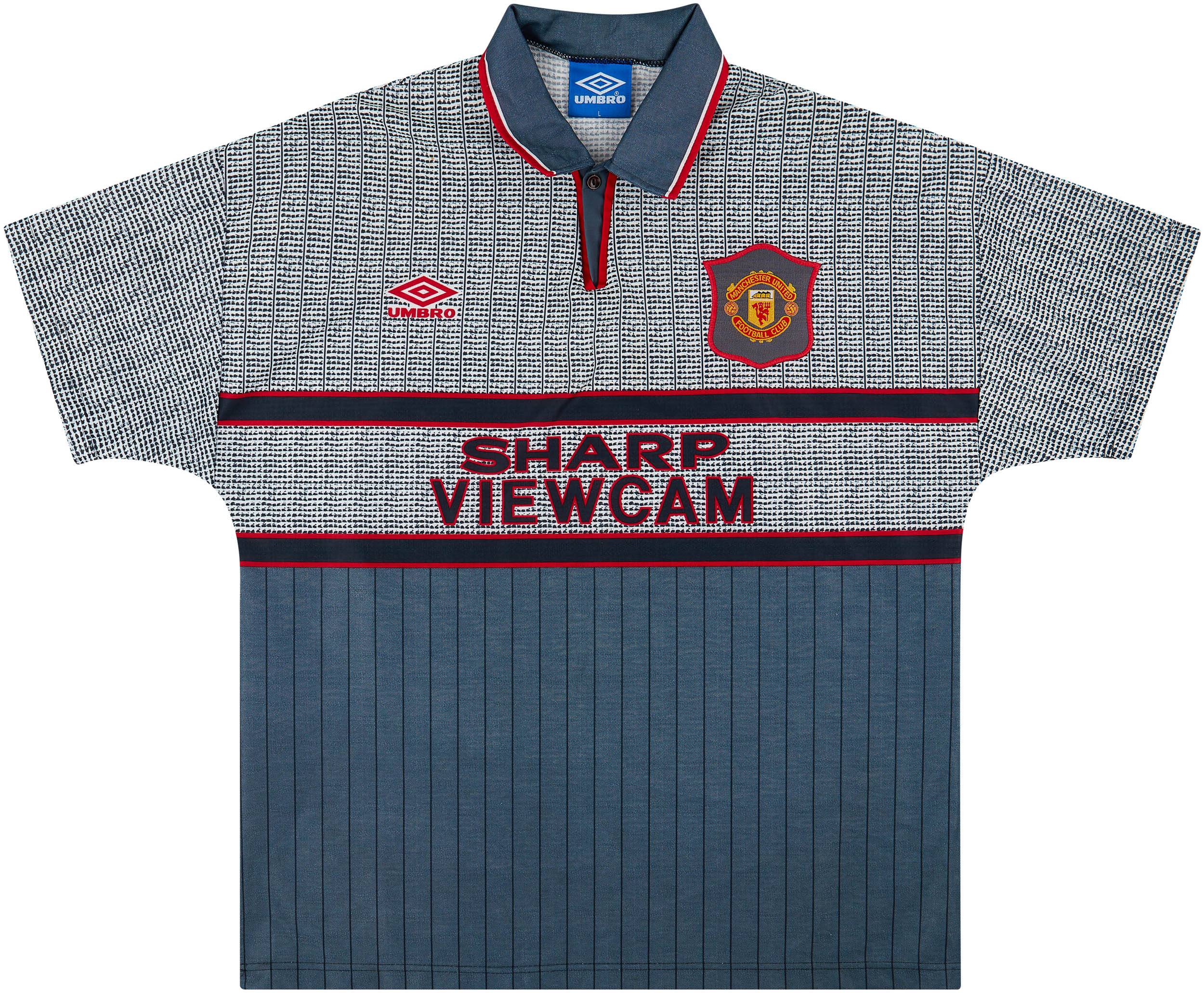 1995-96 Manchester United Away Shirt - 9/10 - (Y)