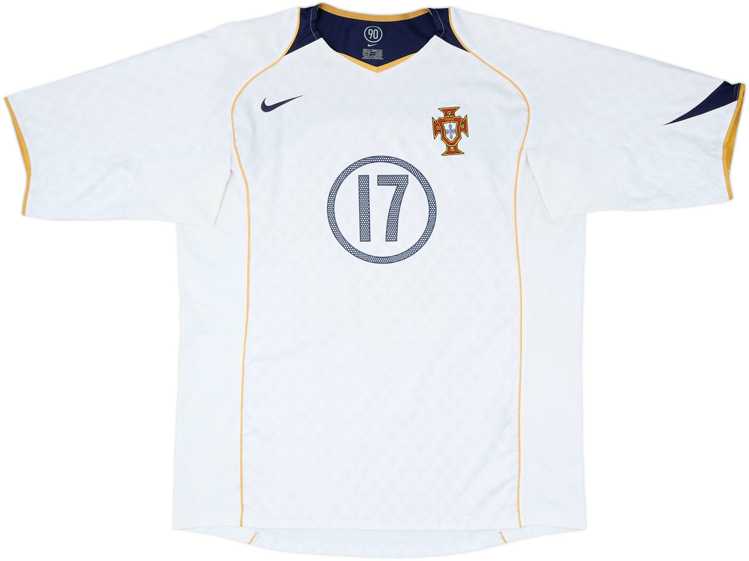 2004-06 Portugal Away Shirt C.Ronaldo #17 - 8/10 - (XL)
