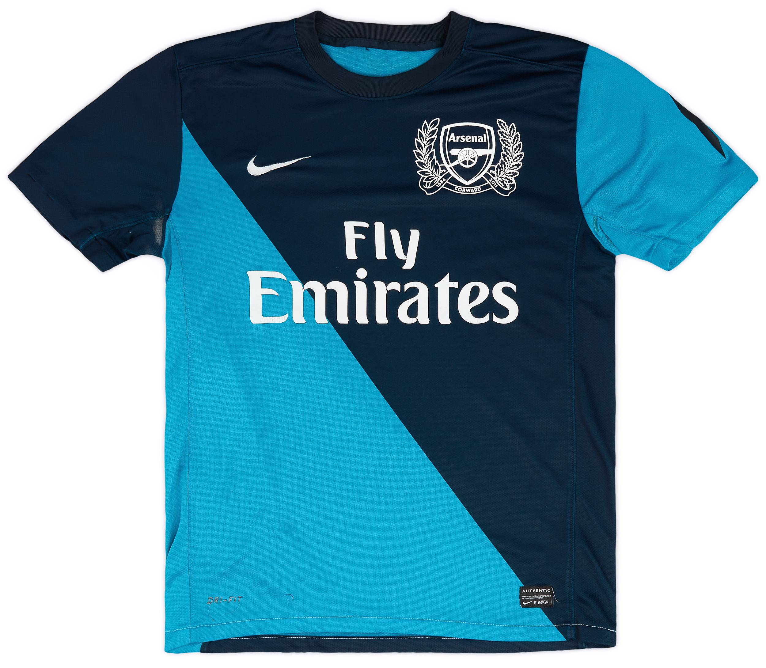 2011-12 Arsenal Away Shirt - 4/10 - (M)