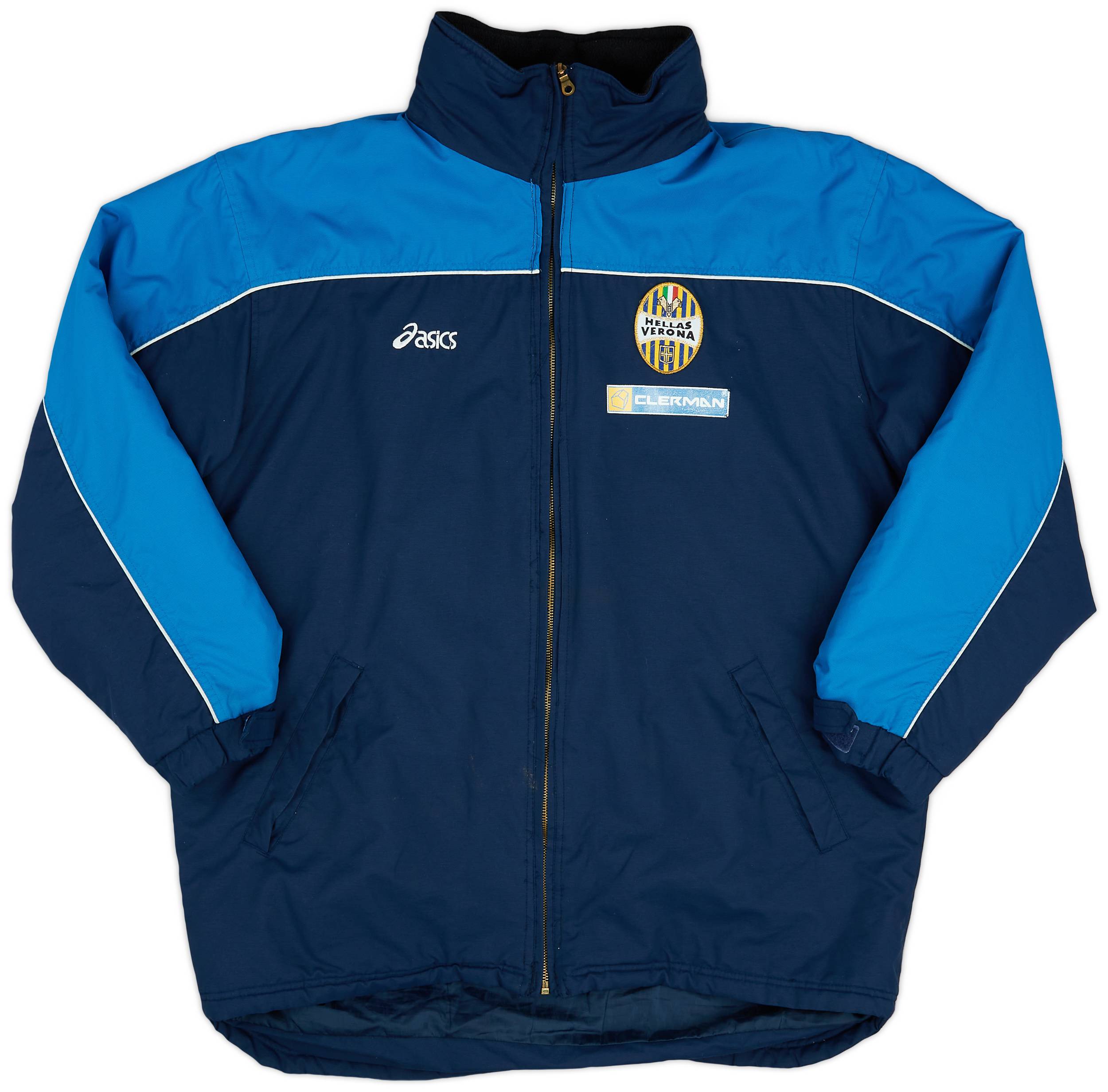 2006-07 Hellas Verona Asics Padded Bench Coat - 7/10 - (M)