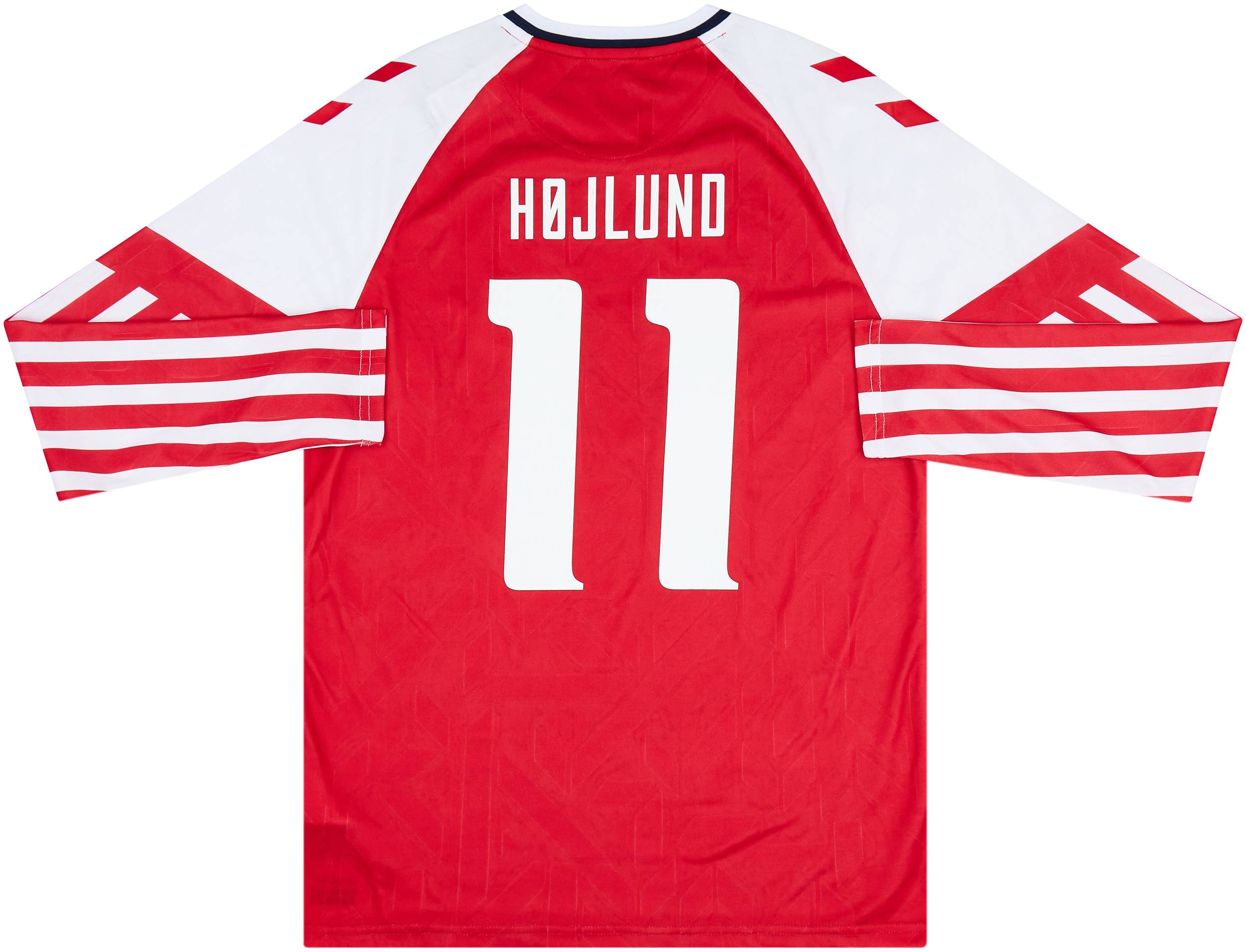 2023-24 Denmark Home L/S Shirt Hojlund #11