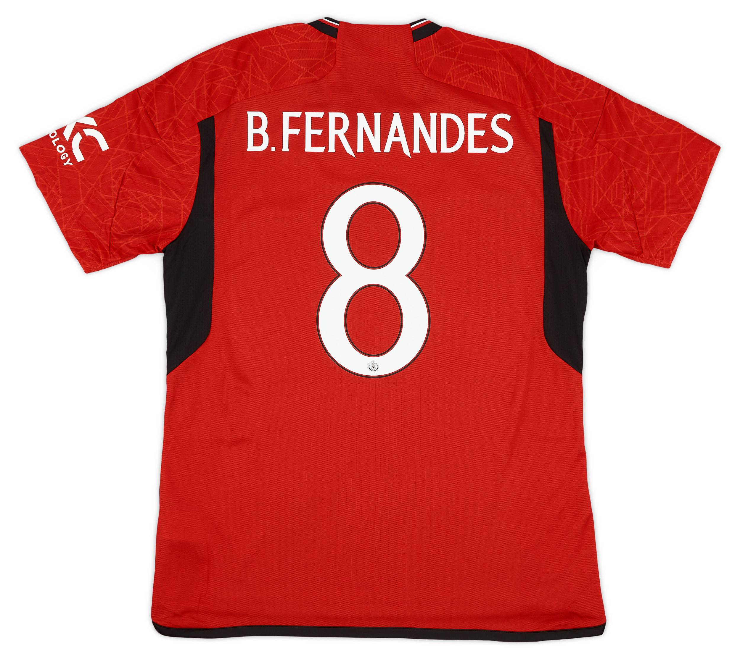 2023-24 Manchester United Home Shirt B.Fernandes #8