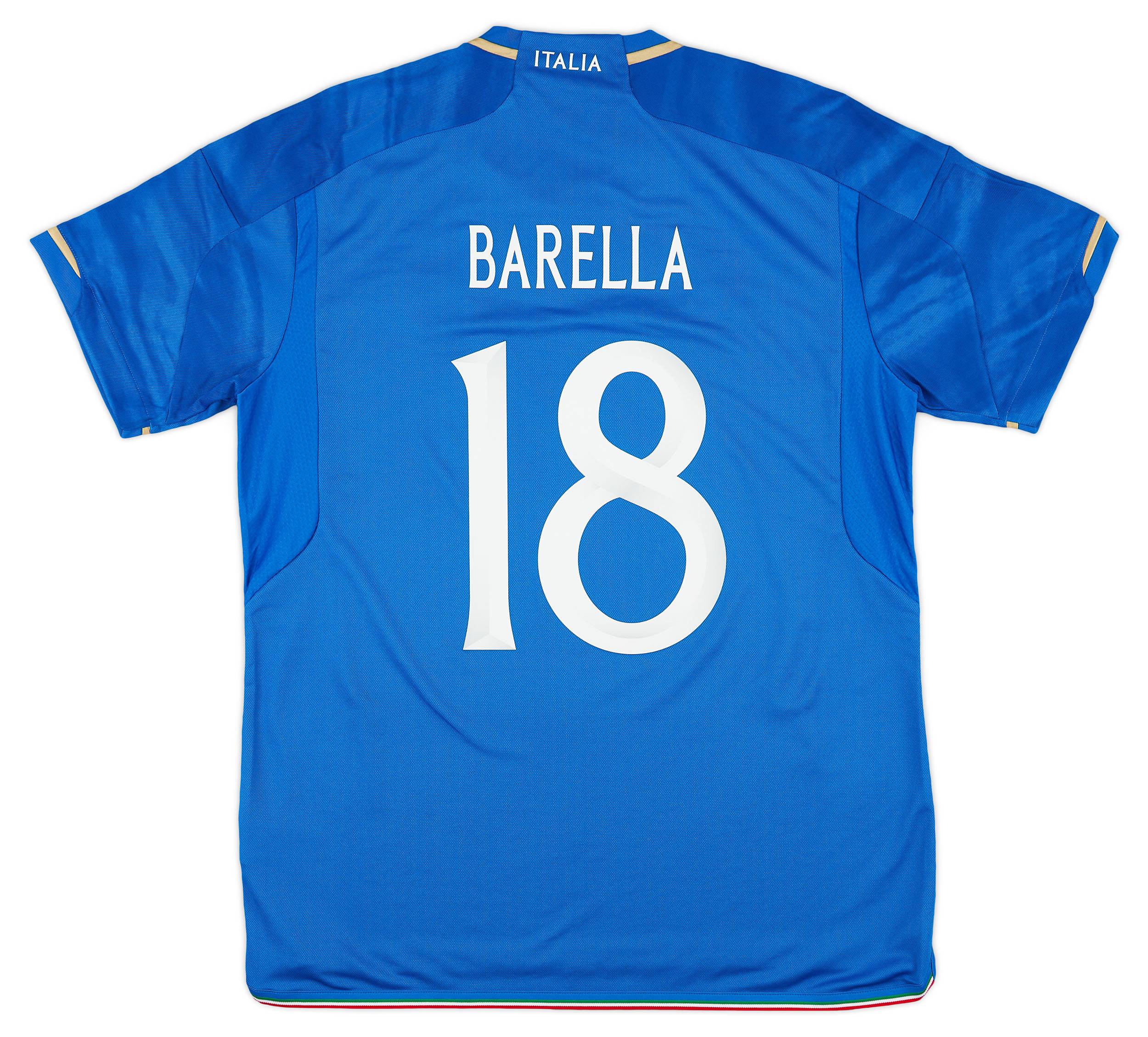 2023-24 Italy Home Shirt Barella #18