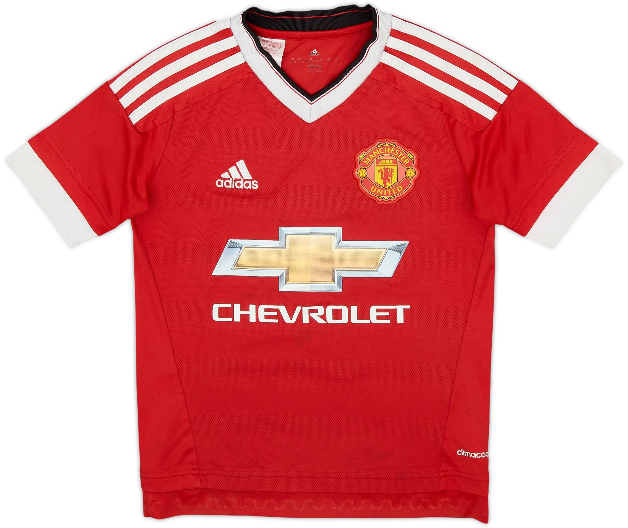 2015-16 Manchester United Home Shirt - 6/10 - (S.Boys)