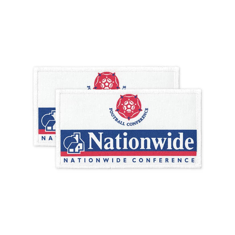 2002-06 Nationwide Conference Sleeve Player Issue Patch (Pair)