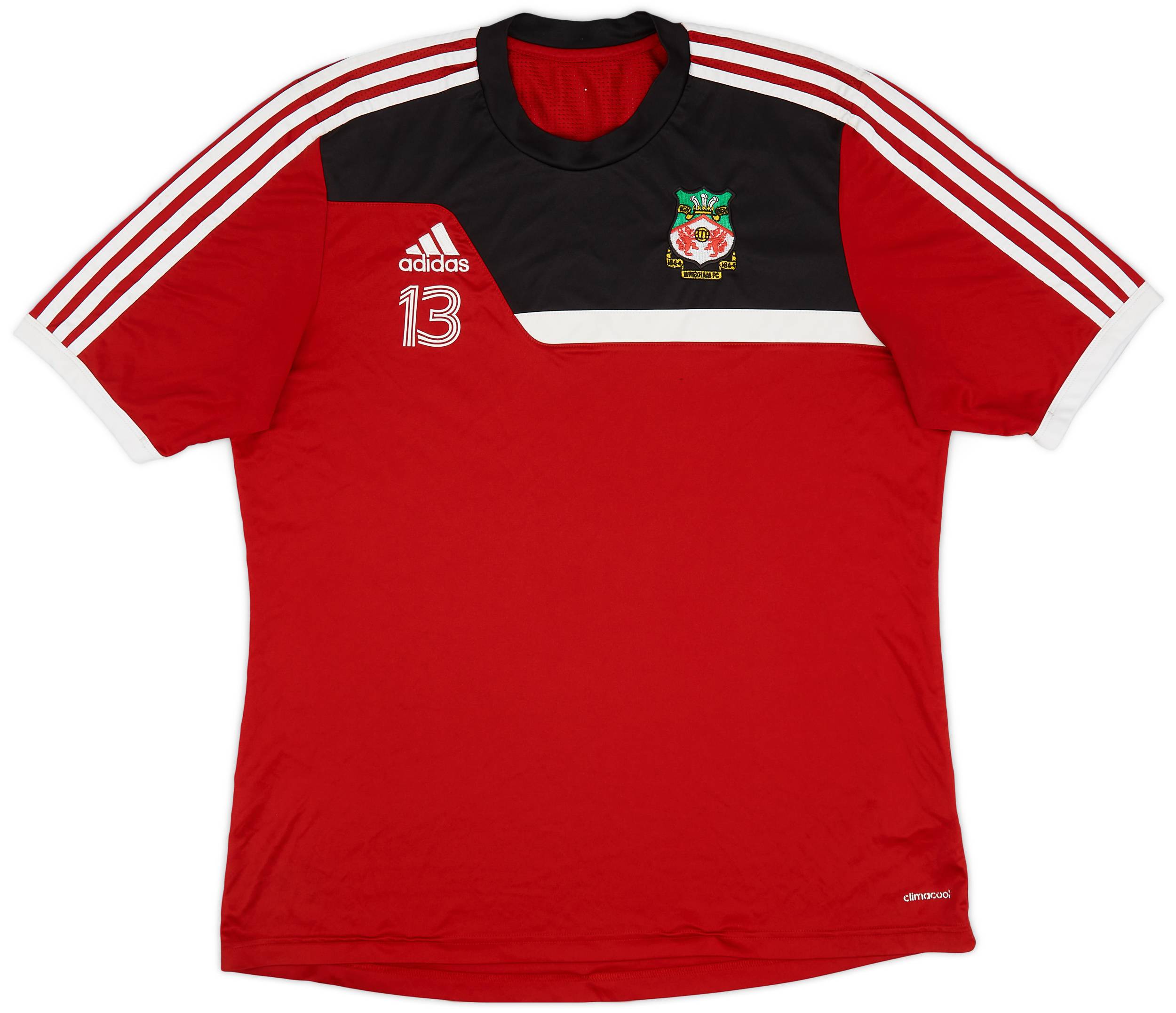 2013-14 Wrexham Player Issue adidas Training Shirt #13 - 8/10 - (L)