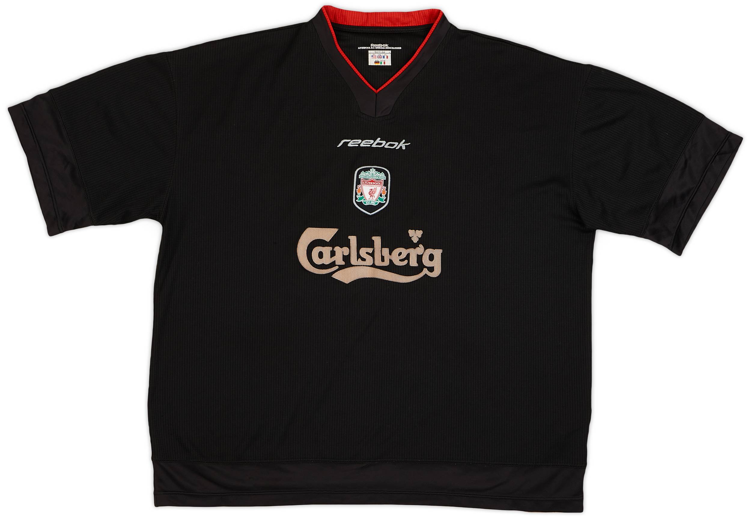 2002-04 Liverpool Reebok Training Shirt - 8/10 - (XXL)
