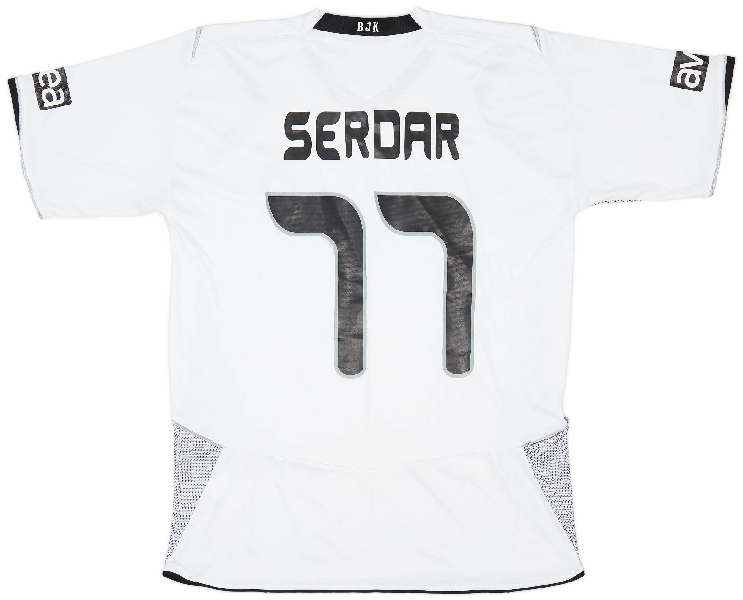 2008-09 Besiktas Away Shirt Serdar #77 - 8/10 - (M)