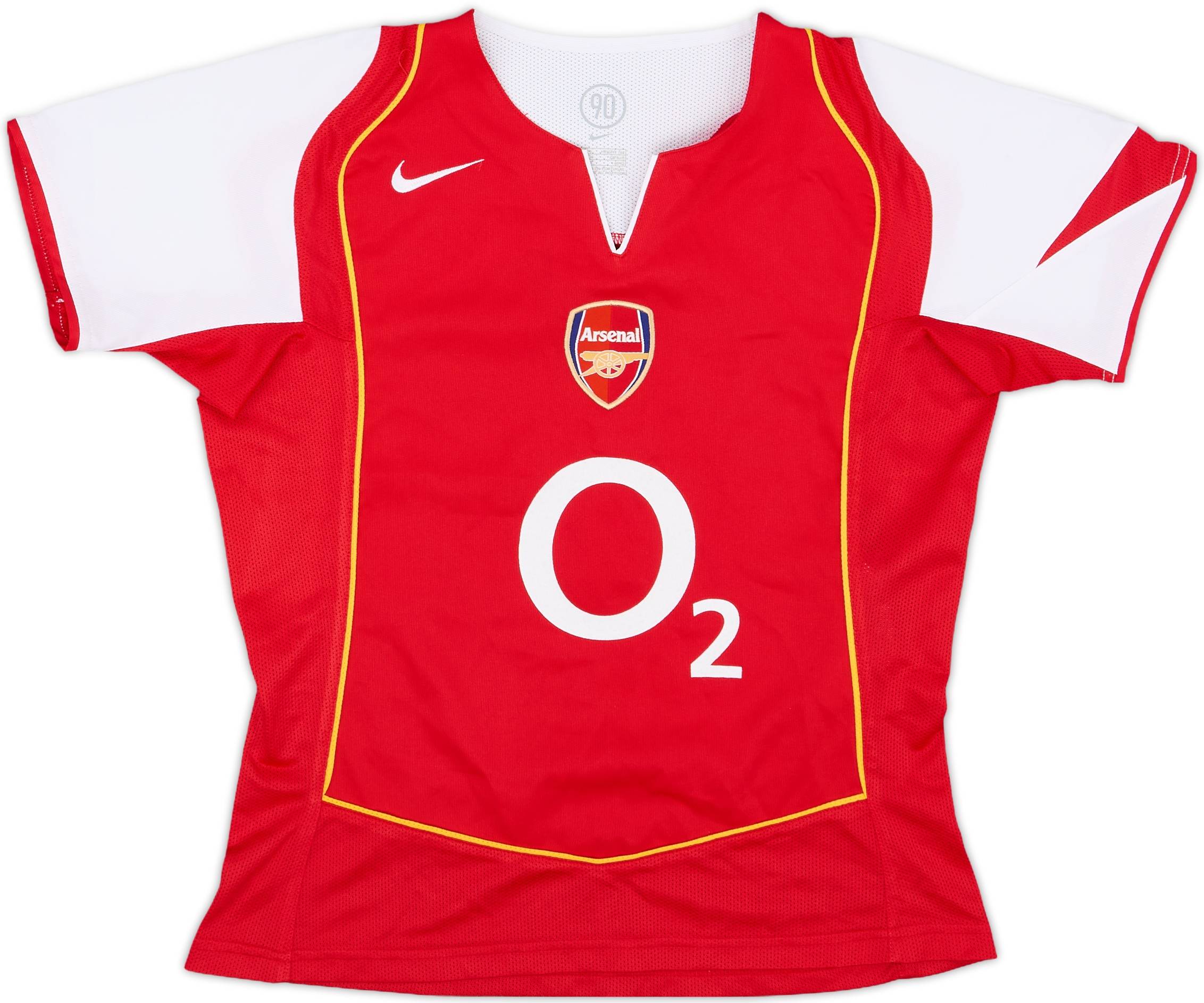 2004-05 Arsenal Home Shirt - 8/10 - (Women's S)
