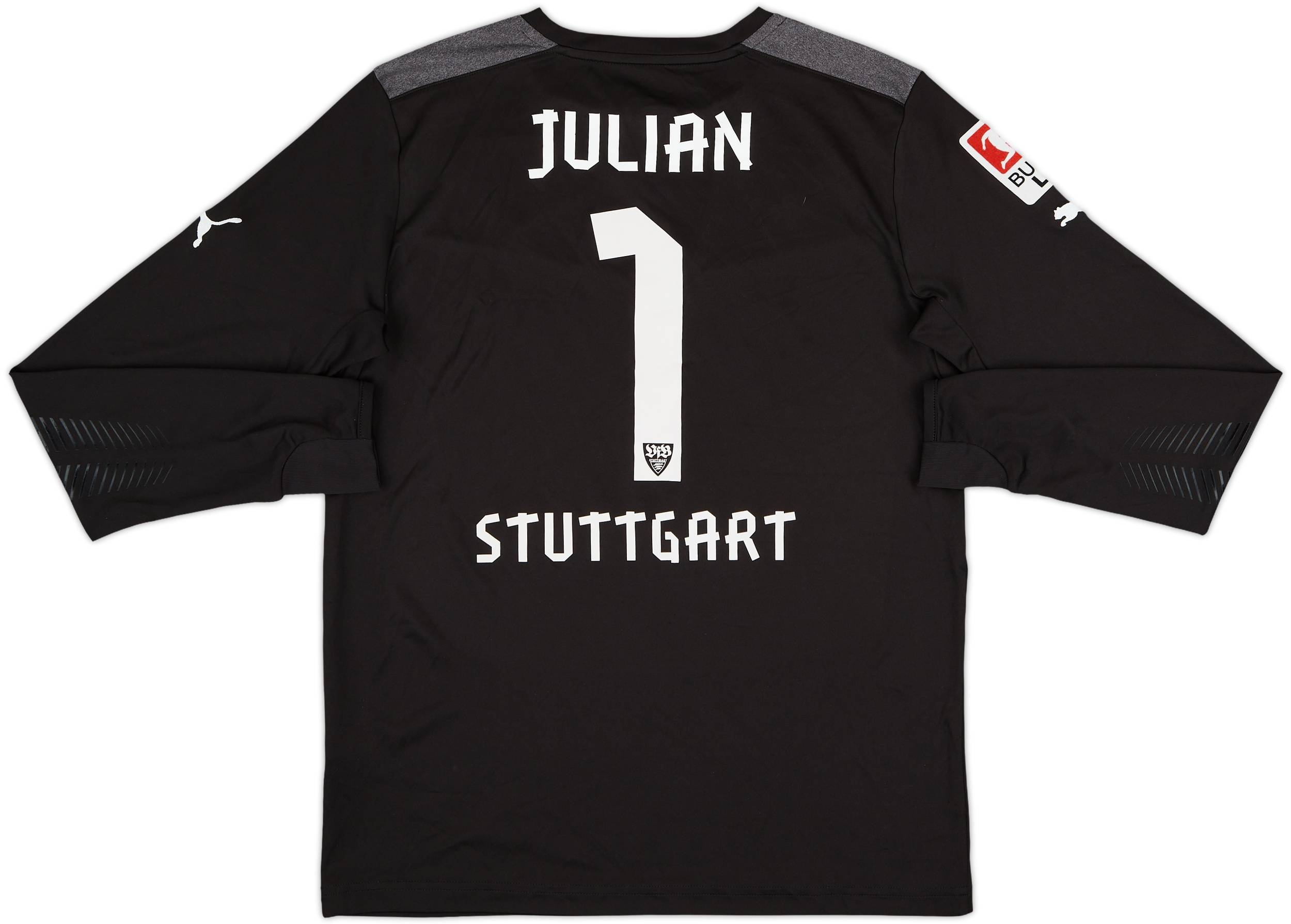 2013-14 Stuttgart GK Shirt Julian #1 - 9/10 - (XL.Boys)