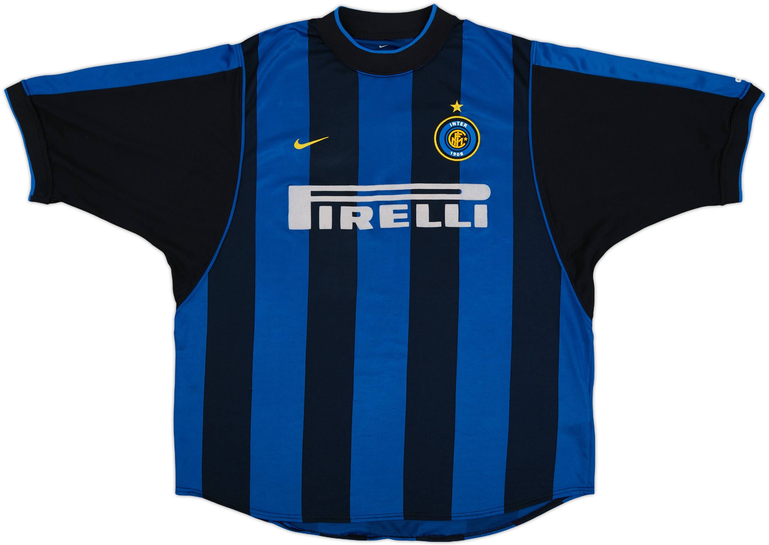 2000-01 Inter Milan Home Shirt Ronaldo #9 - 4/10 - (XL)