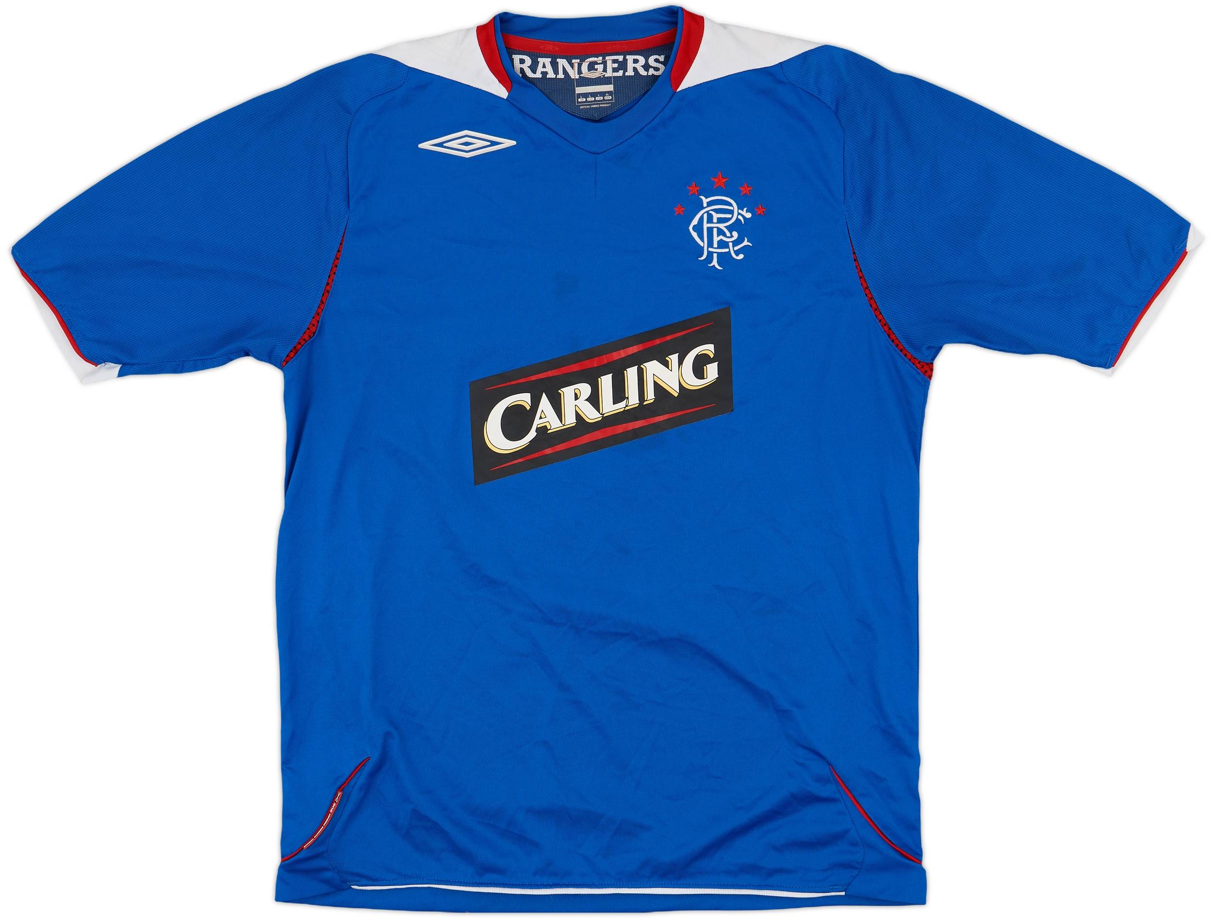 2006-07 Rangers Home Shirt - 9/10 - (L)