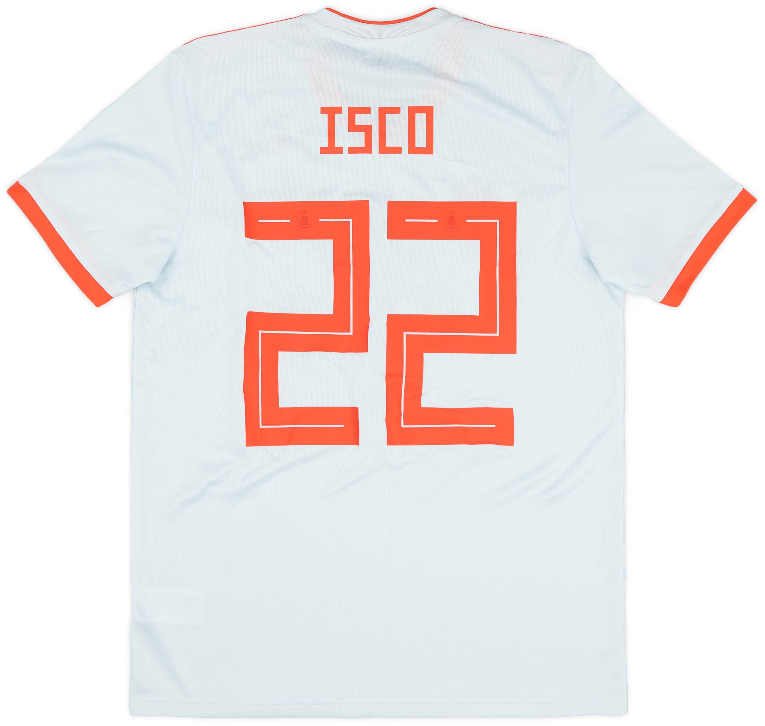 2018-19 Spain Away Shirt Isco #22 - 9/10 - (M)