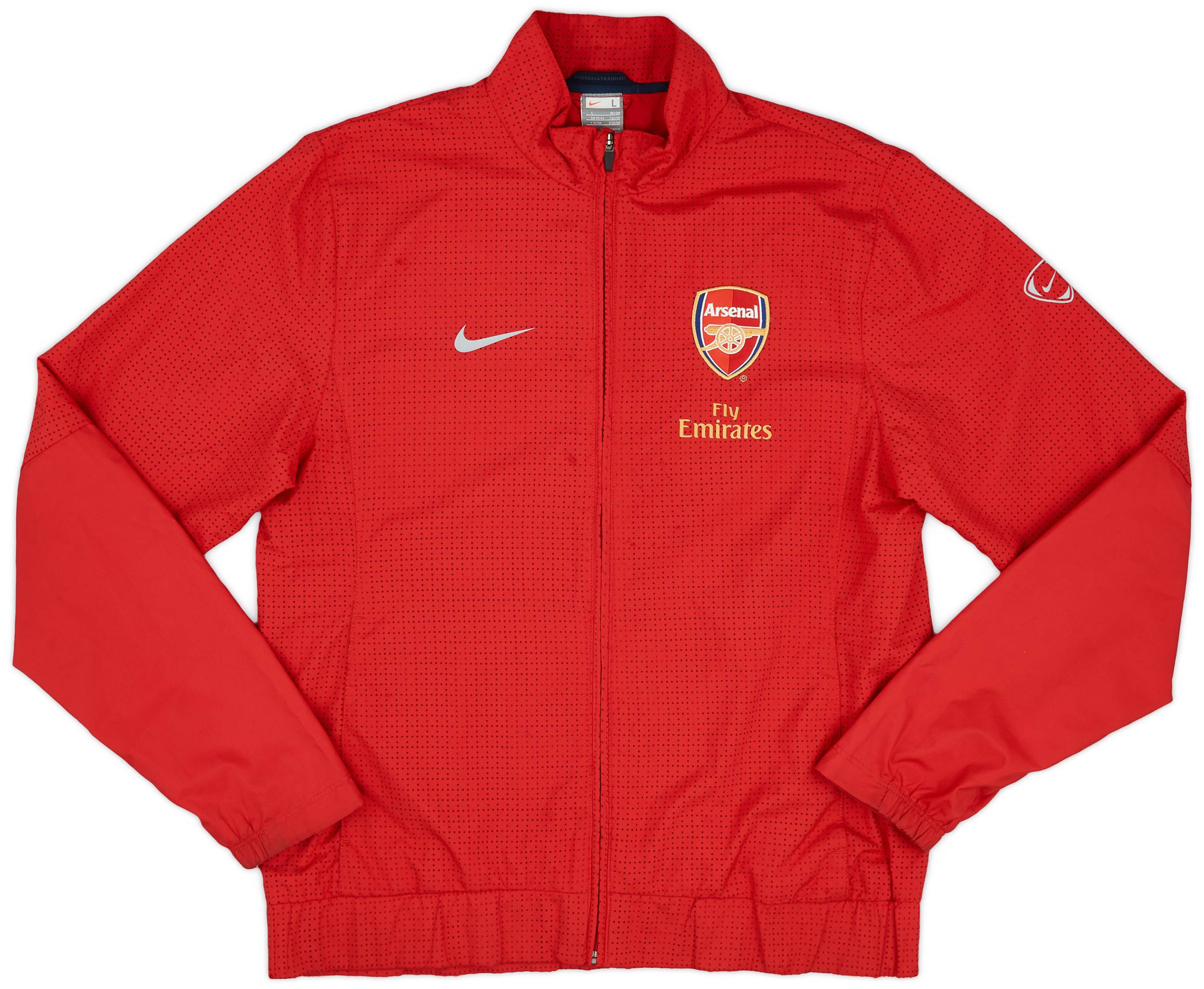 2009-10 Arsenal Nike Track Jacket - 8/10 - (L)