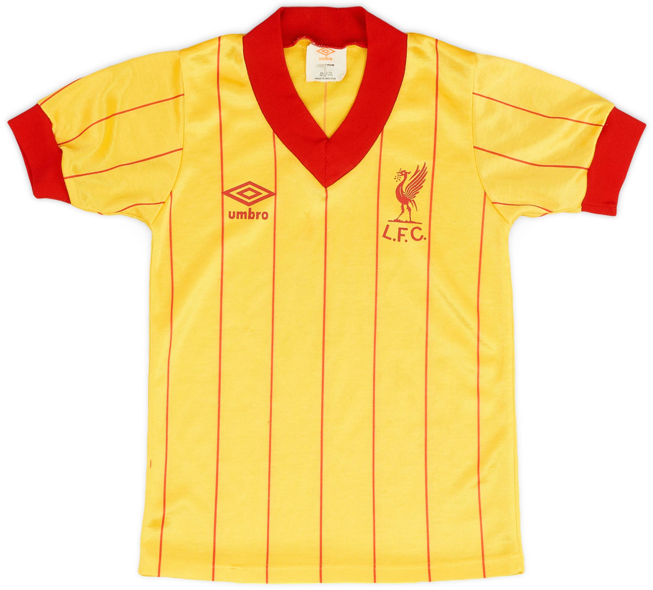 1981-84 Liverpool Away Shirt - 9/10 - (S.Boys)
