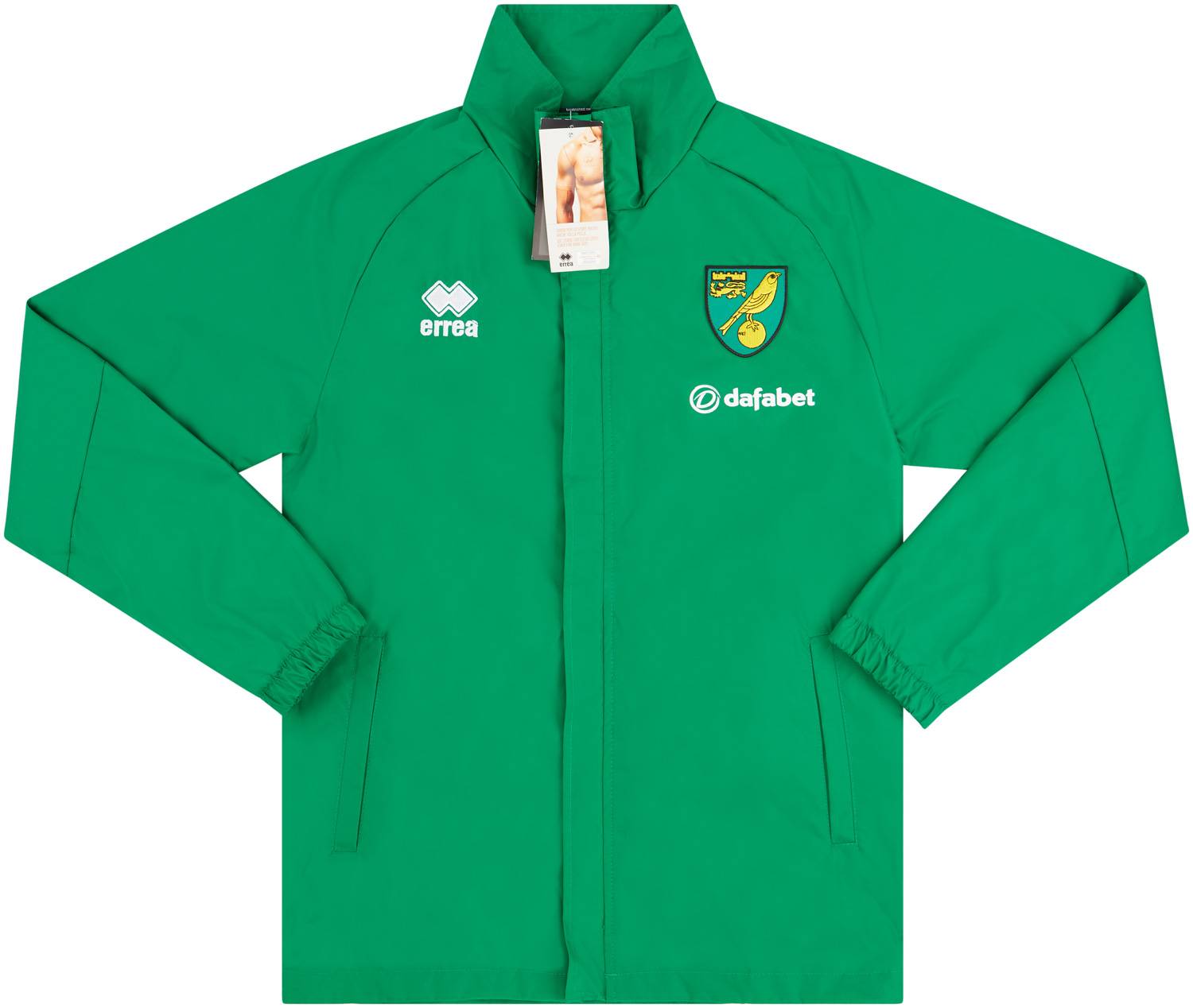 2019-20 Norwich Errea Training Rain Jacket