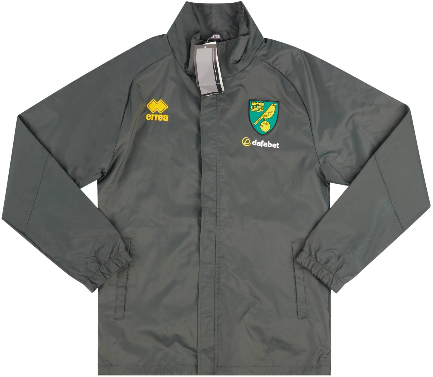 2020-21 Norwich Errea Training Rain Jacket S