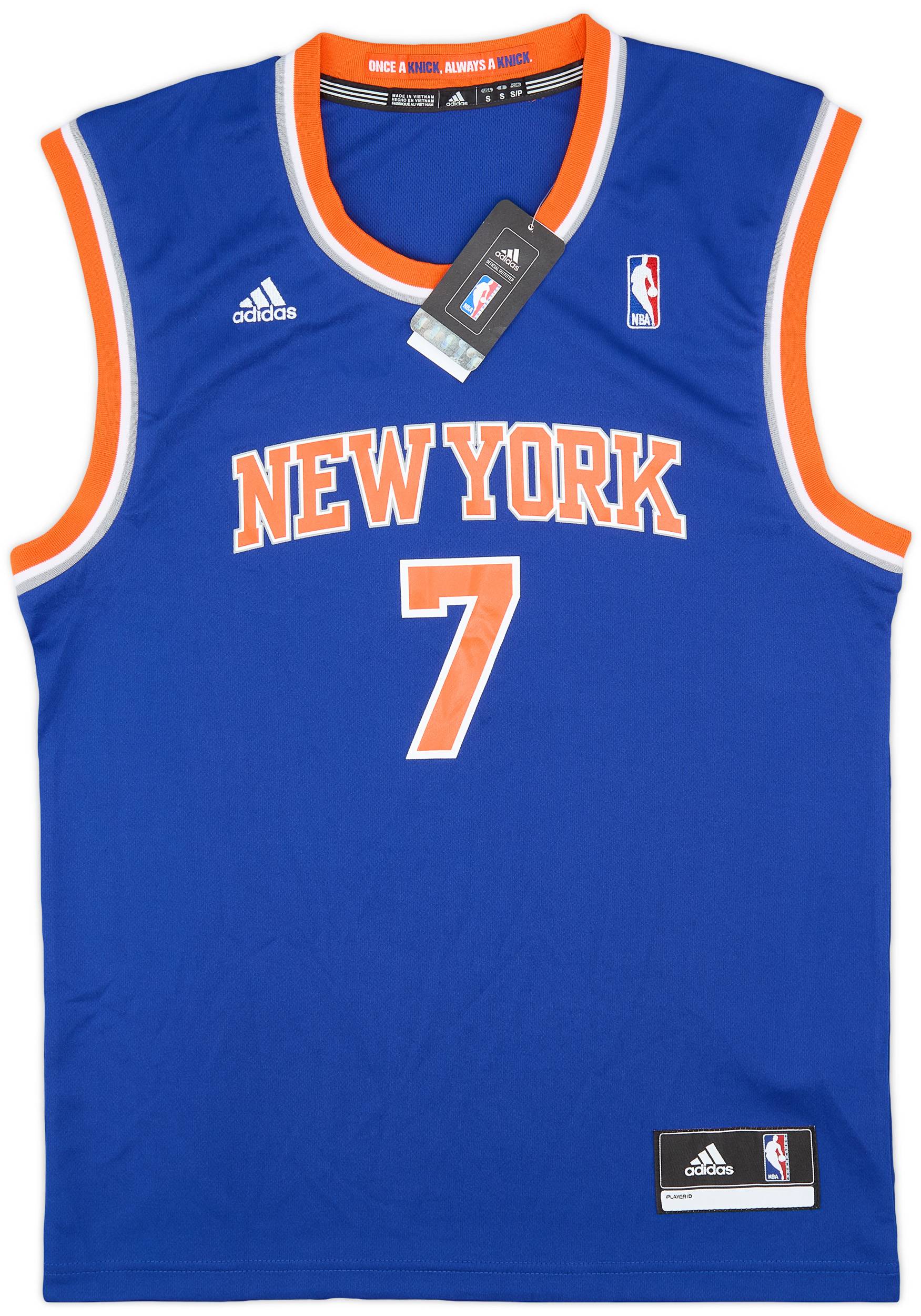 2012-14 New York Knicks Anthony #7 adidas Away Jersey (S)