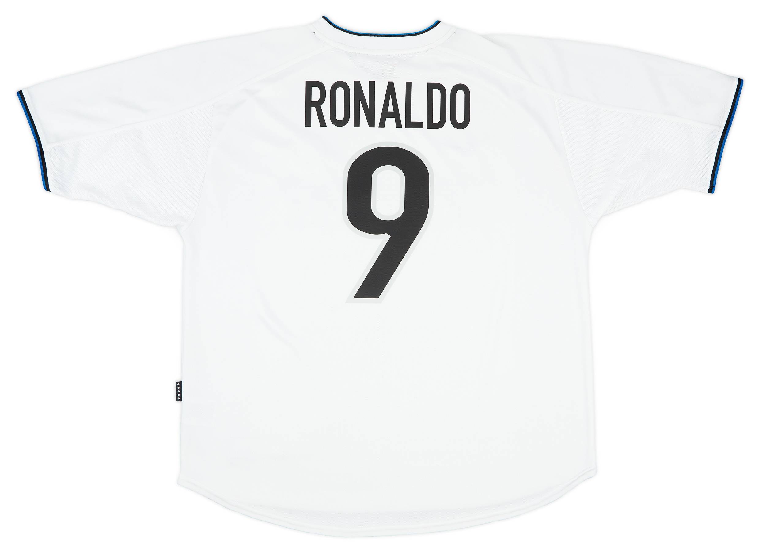 1999-00 Inter Milan Away Shirt Ronaldo #9 - Excellent 9/10 - (XL)