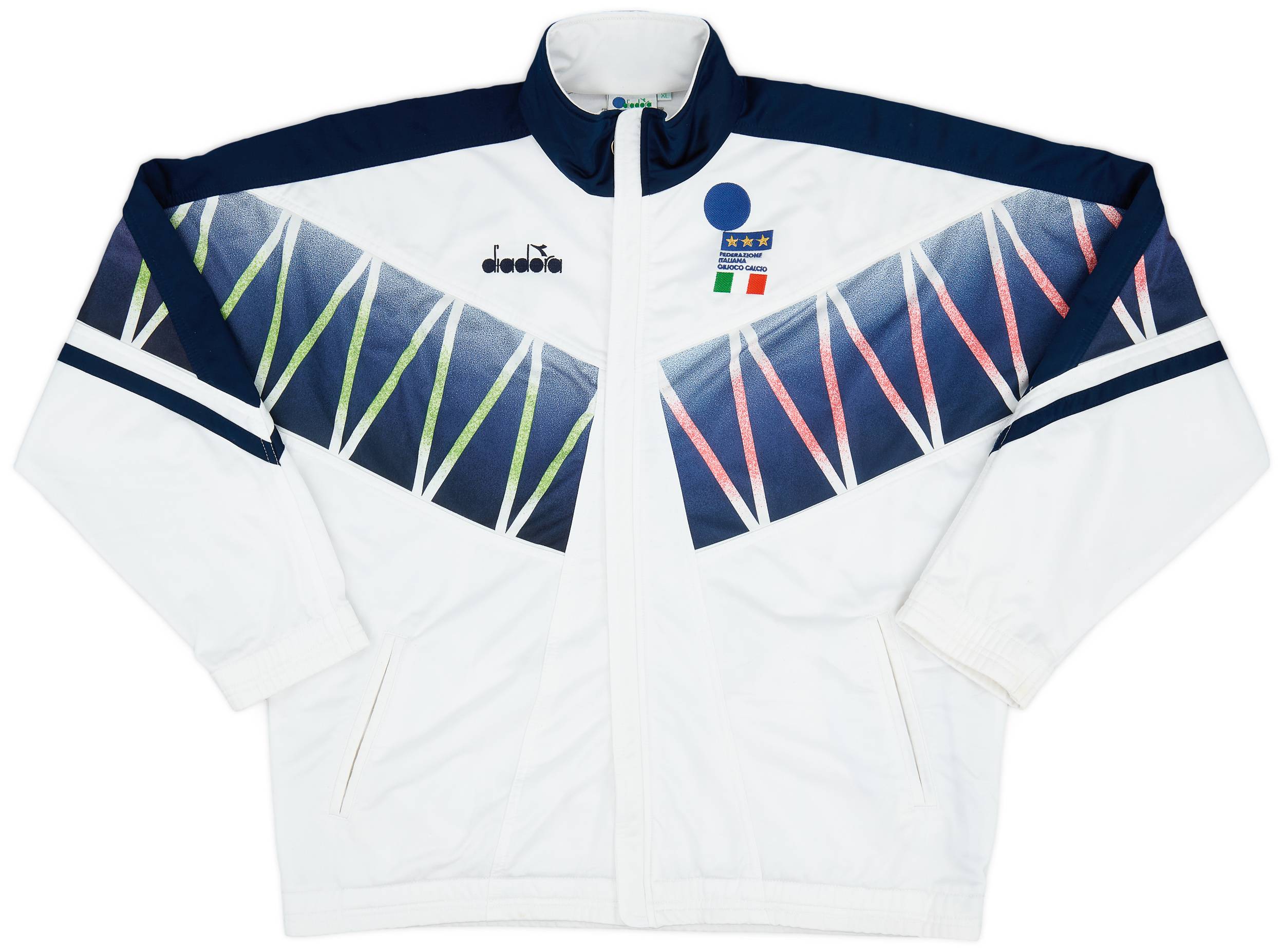 1994 Italy Diadora Track Top - 9/10 - (XL)