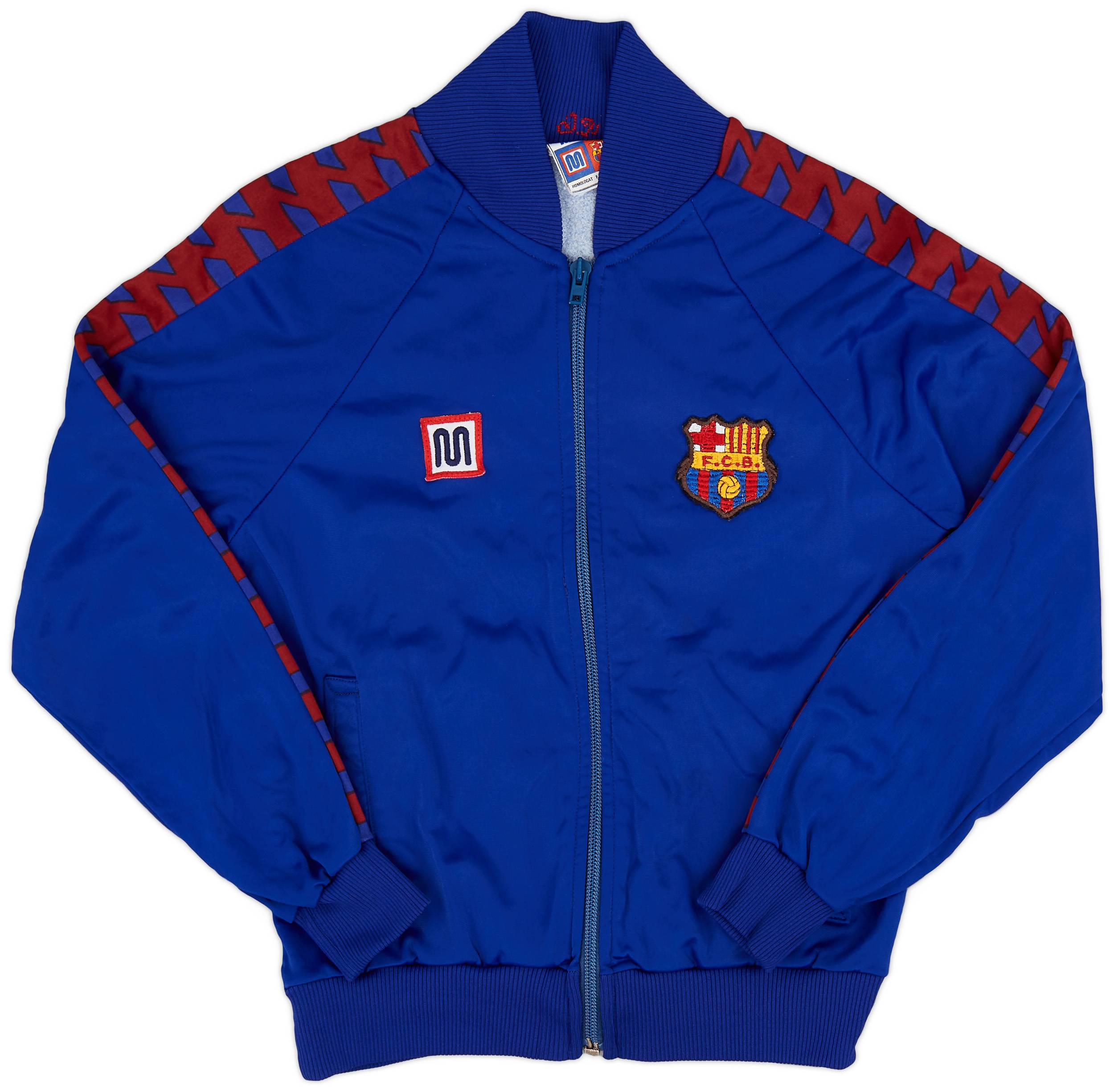 1984-89 Barcelona Meyba Bomber Jacket - 9/10 - (L.Boys)