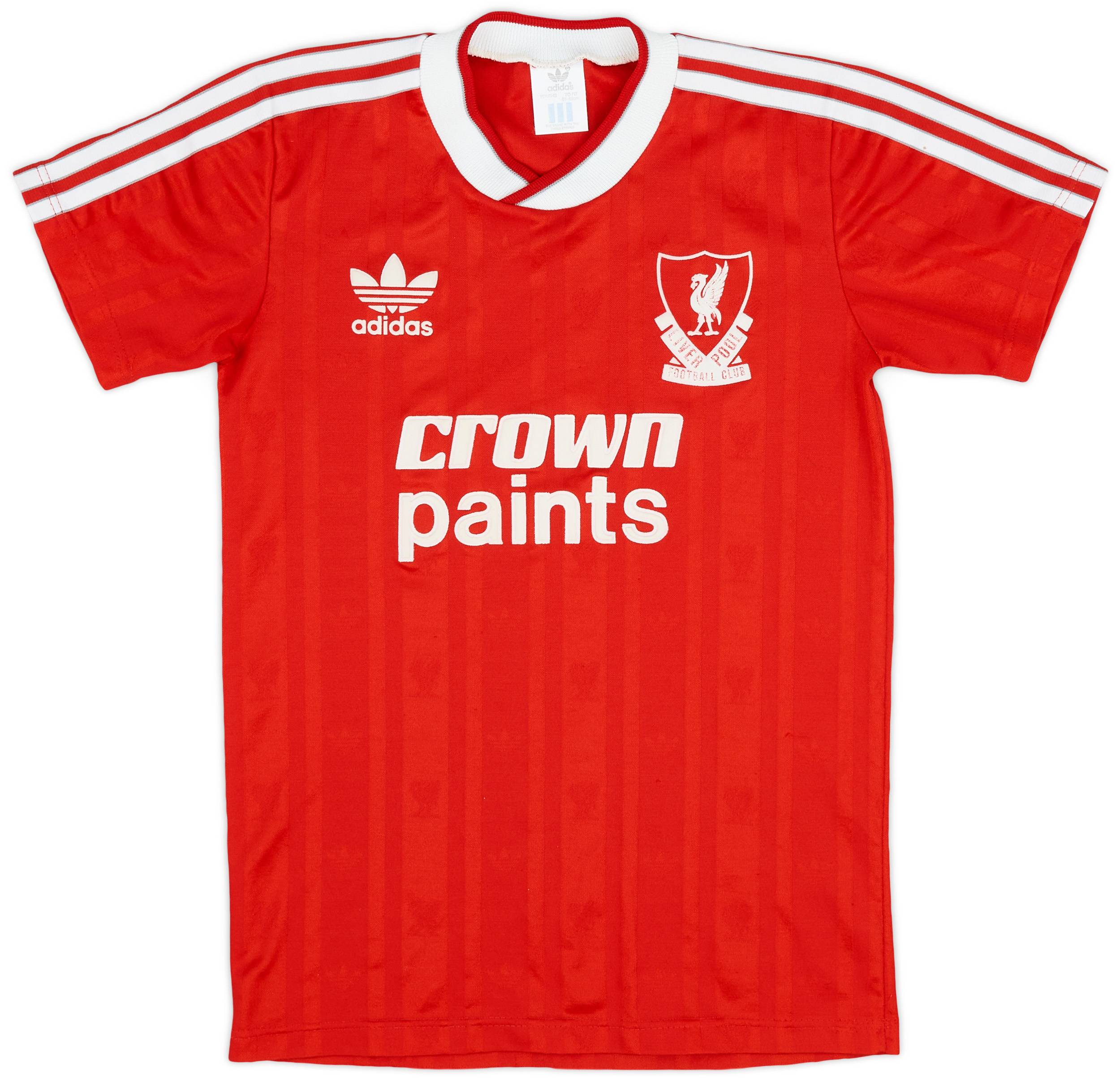 1987-88 Liverpool Home Shirt - 8/10 - (Y)