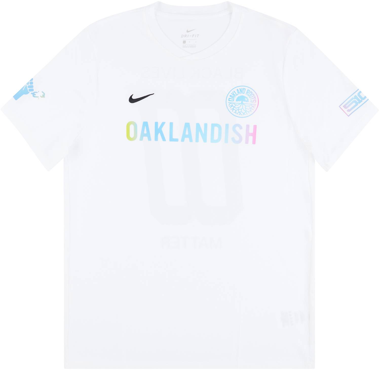 2020 Oakland Roots Special Edition 'Black Lives Matter #00' Away Shirt