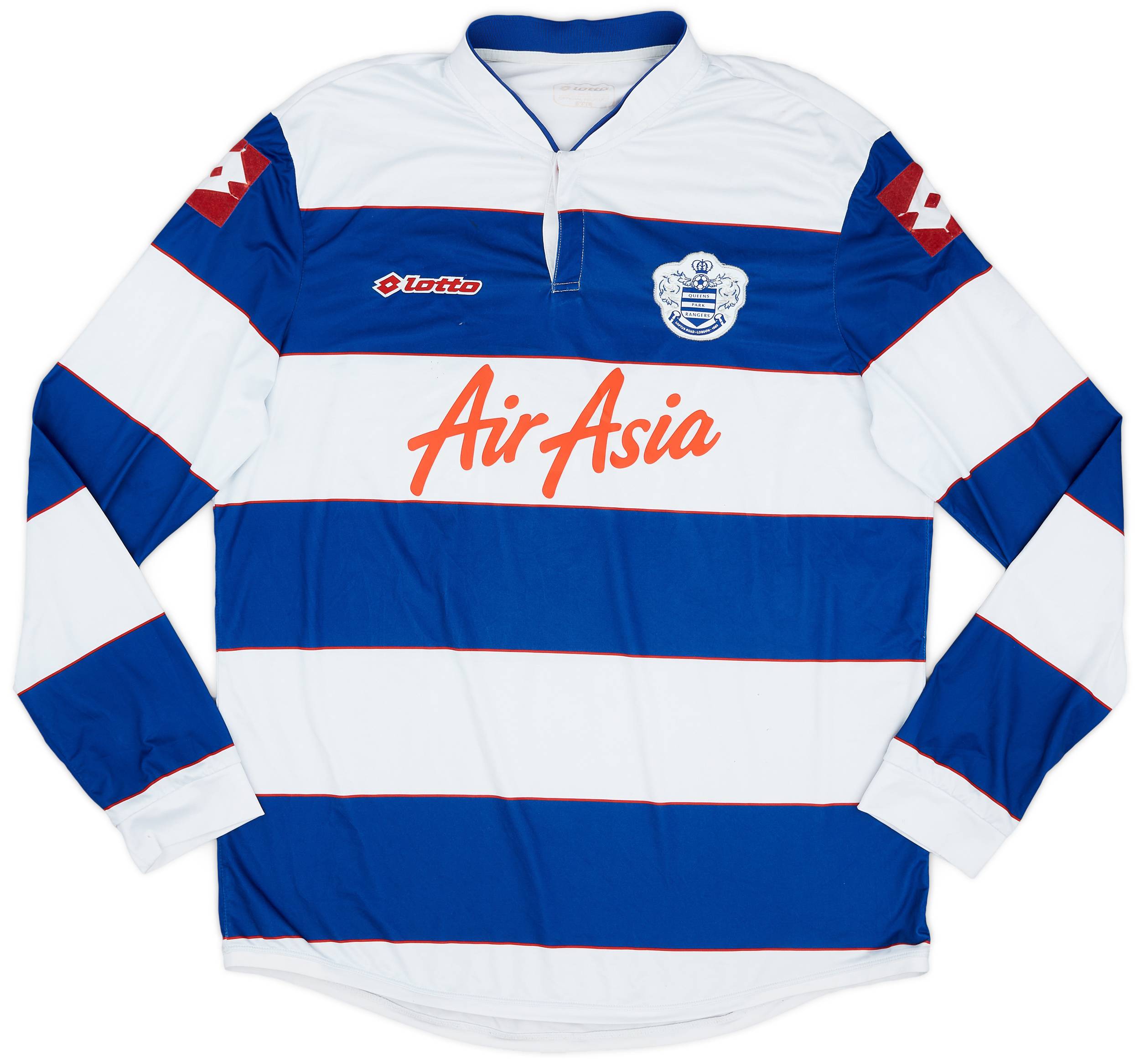 2013-14 QPR Home L/S Shirt - 5/10 - (XXL)