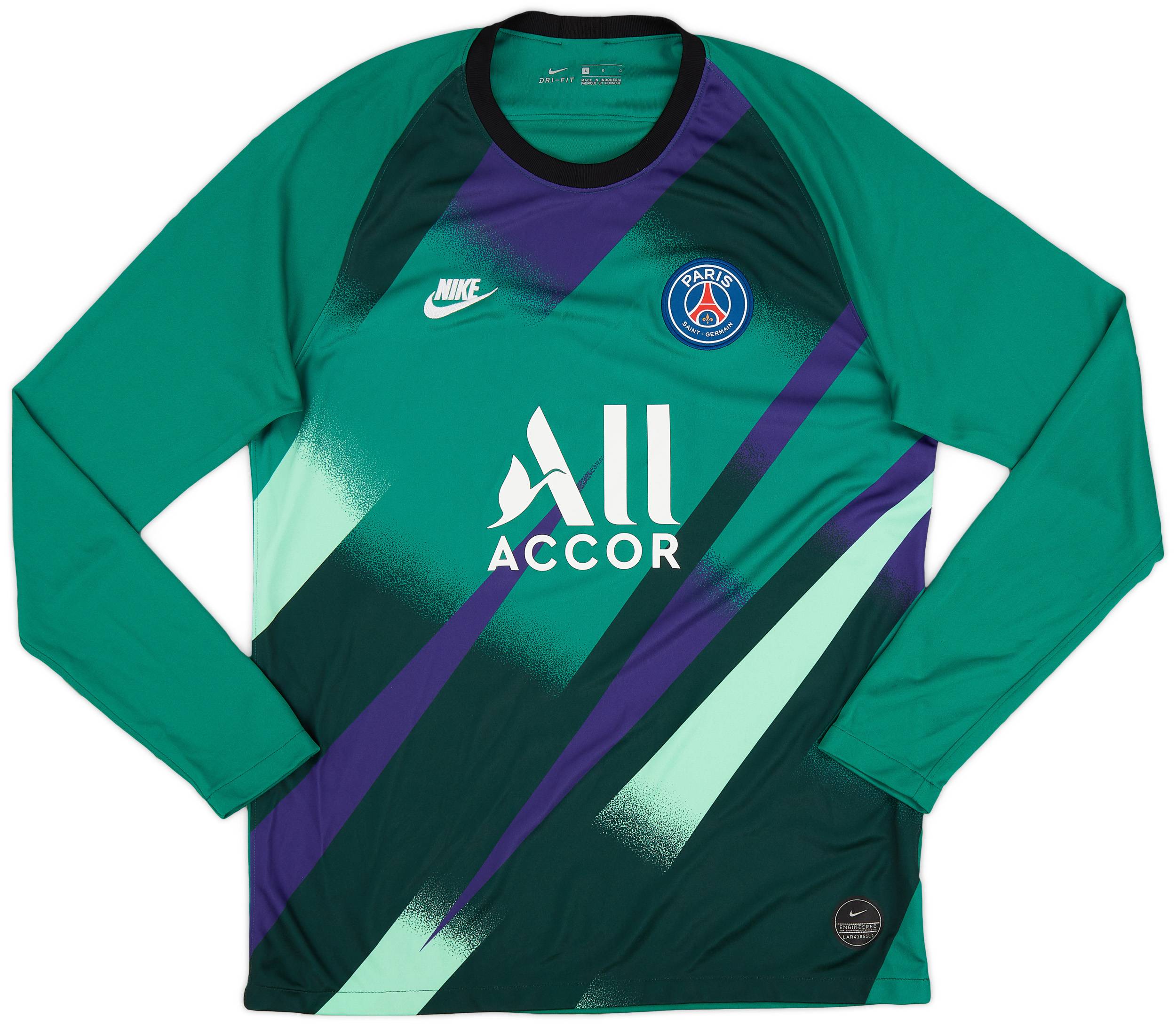 2019-20 Paris Saint-Germain GK Shirt - 9/10 - (L)