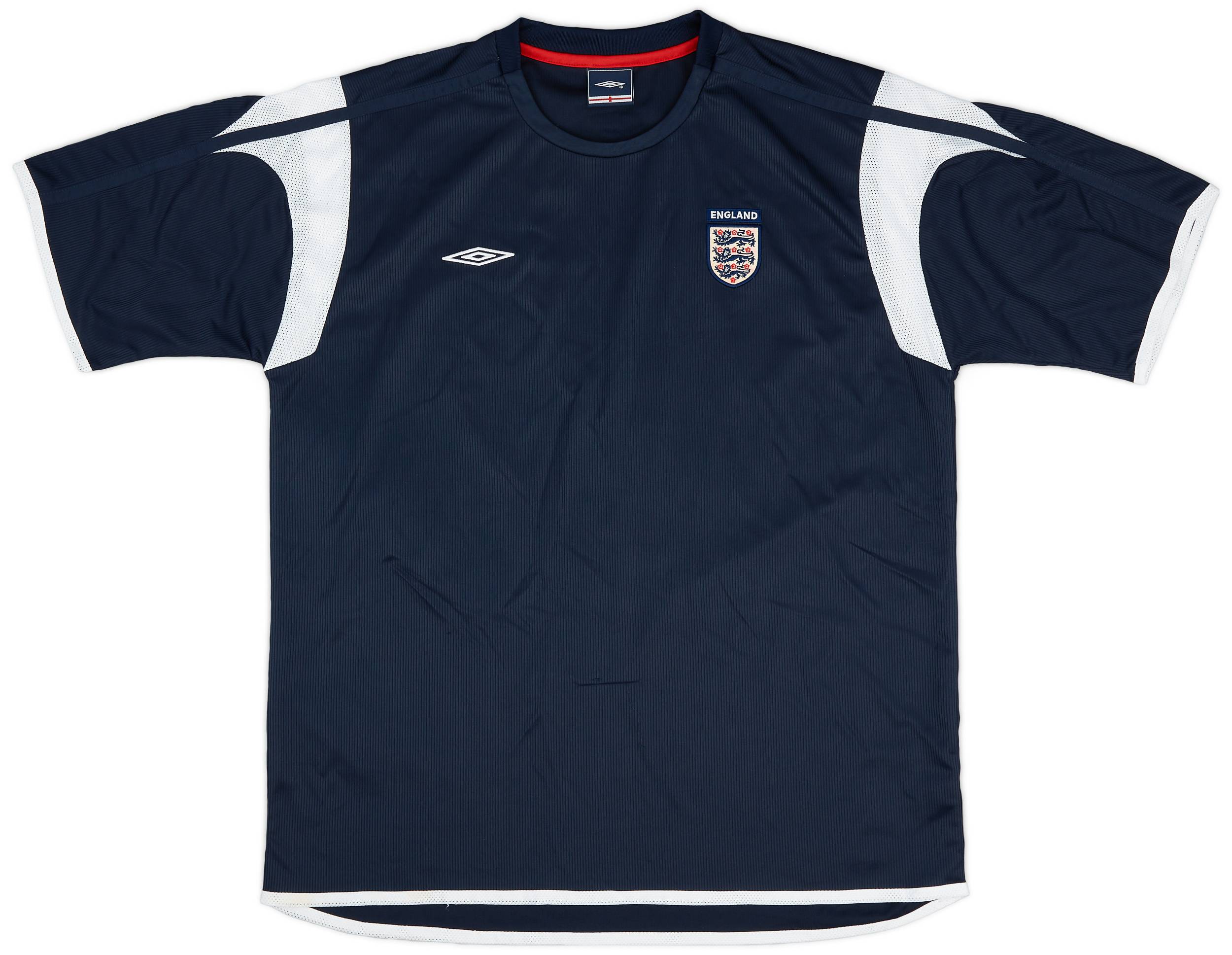 2004-06 England Umbro Training Shirt - 9/10 - (XL)