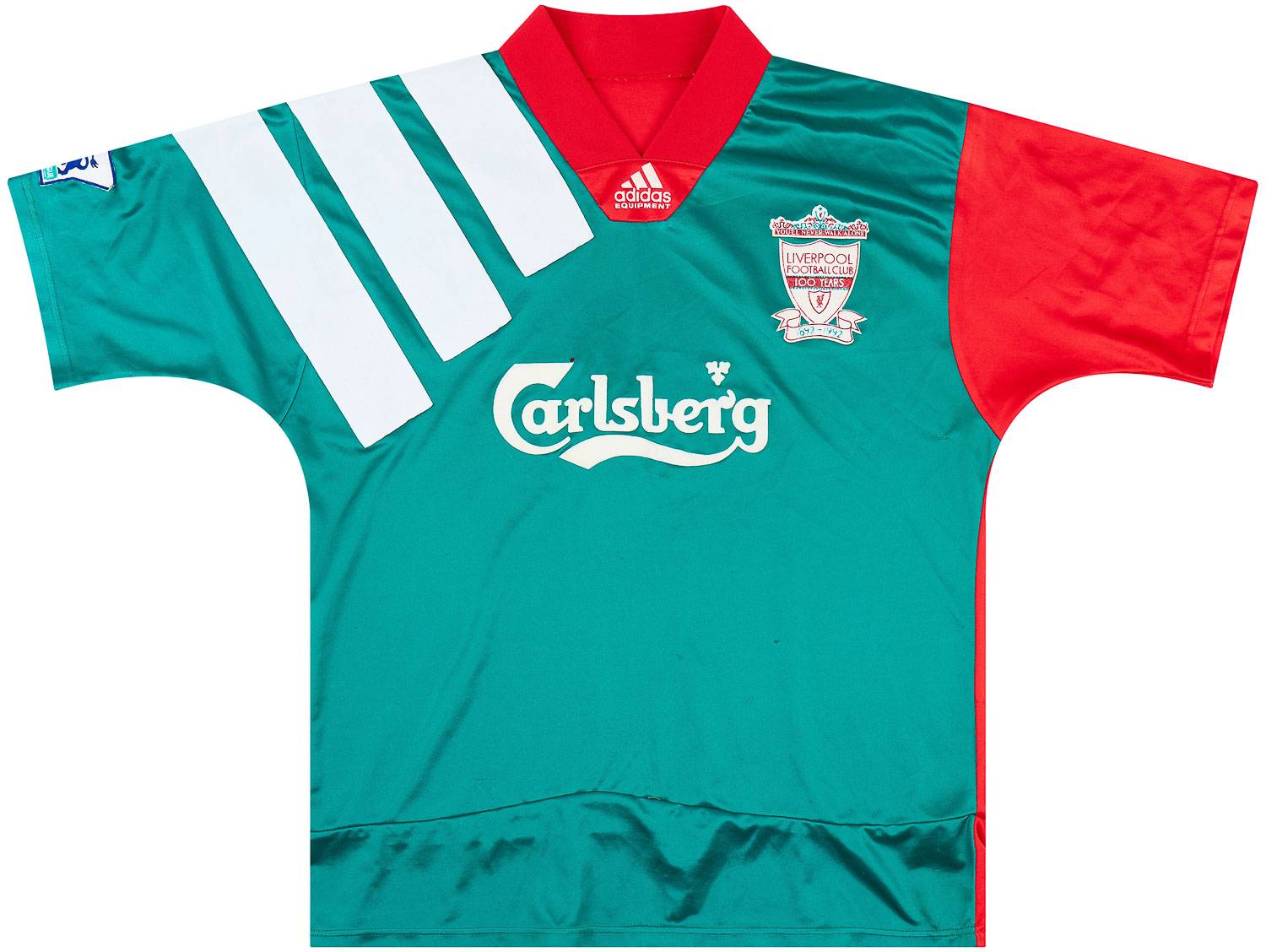 1992-93 Liverpool Centenary Away/Home Rework Shirt - 5/10 - (L)