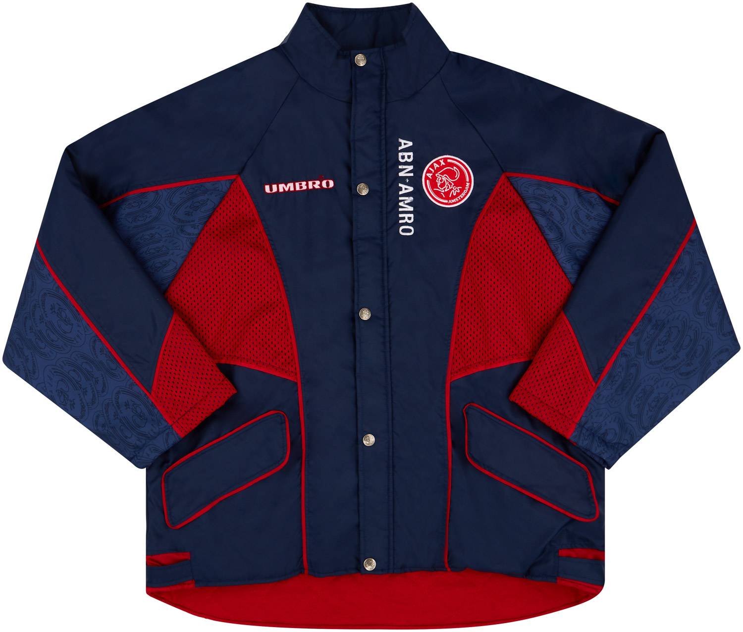 1997-98 Ajax Umbro Padded Rain Jacket - 7/10 - (L)