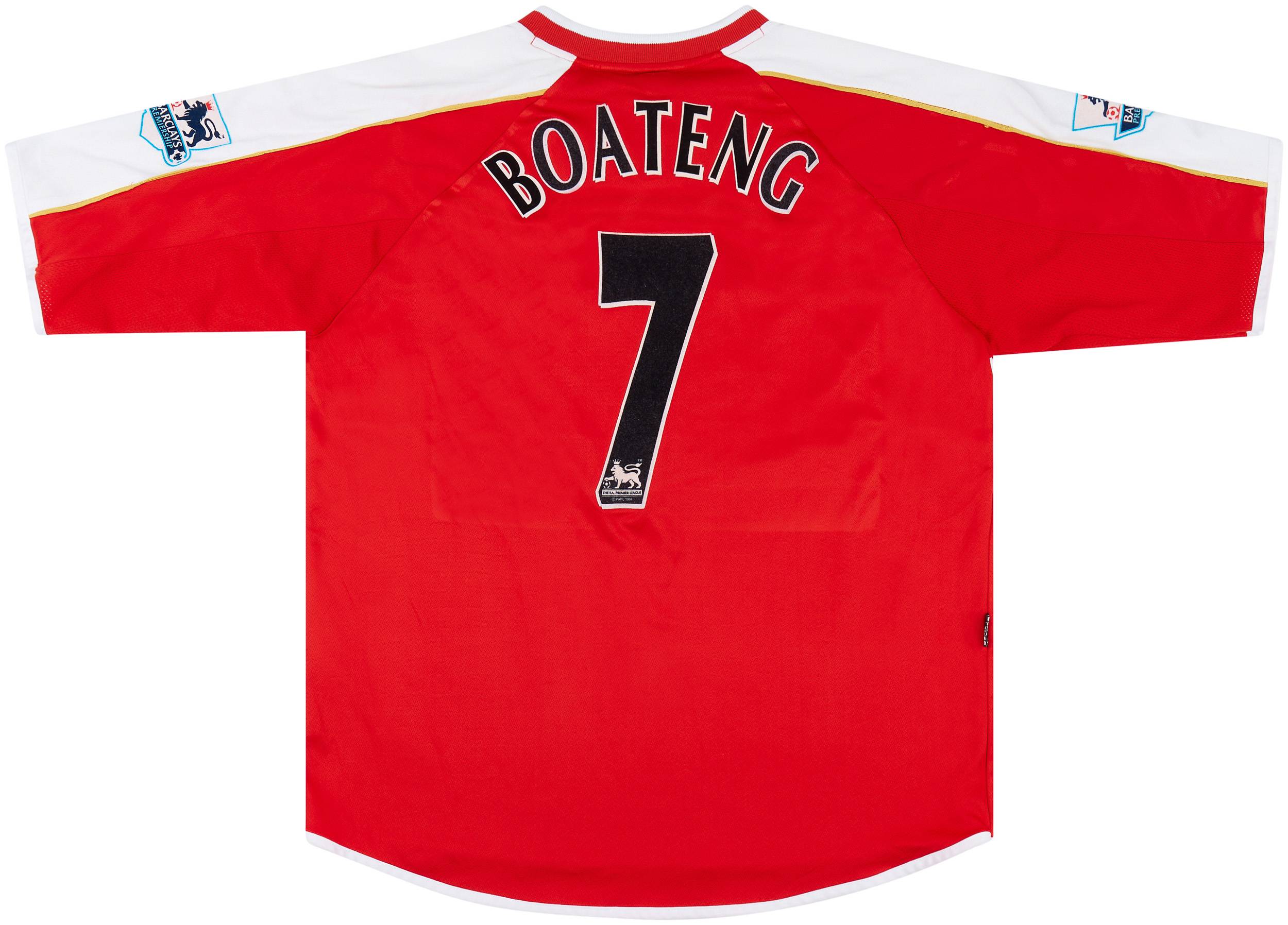 2006-07 Middlesbrough Home Shirt Boateng #7 - Very Good 7/10 - (L)