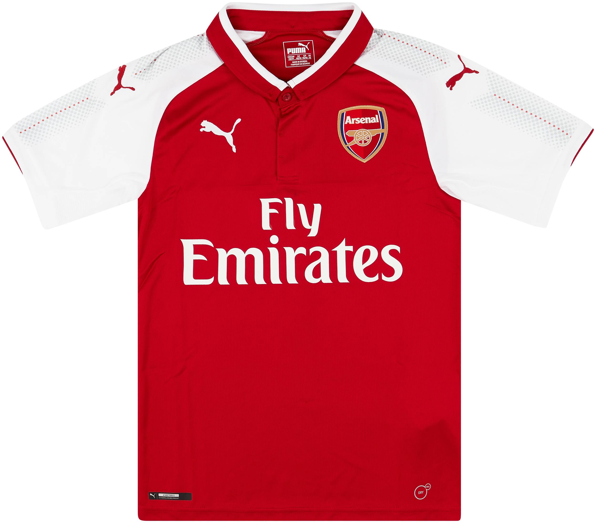 2017-18 Arsenal Home Shirt - 8/10 - (XS)